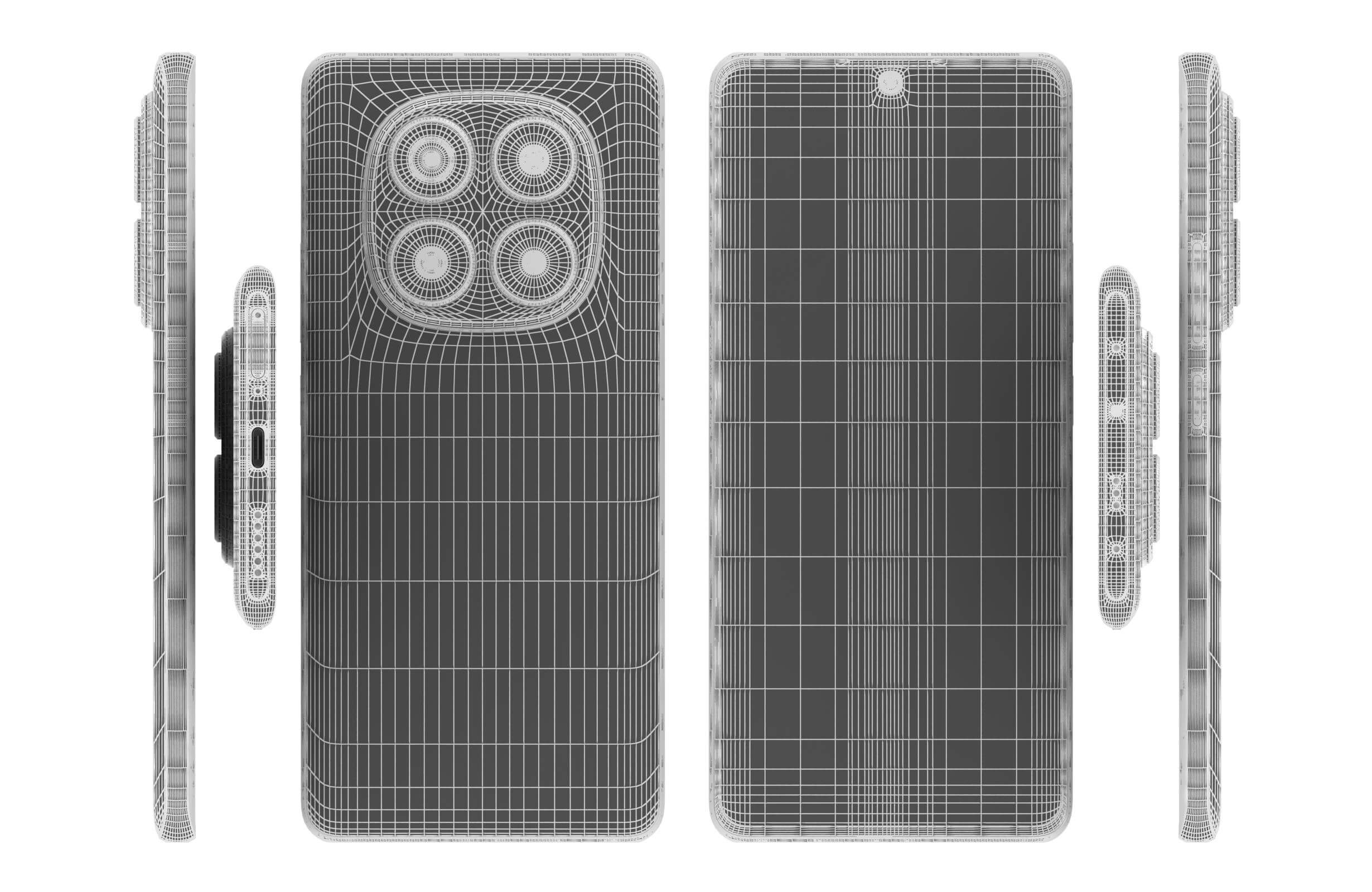 Xiaomi Poco X7 All Colors - 3D Model by Rever_Art