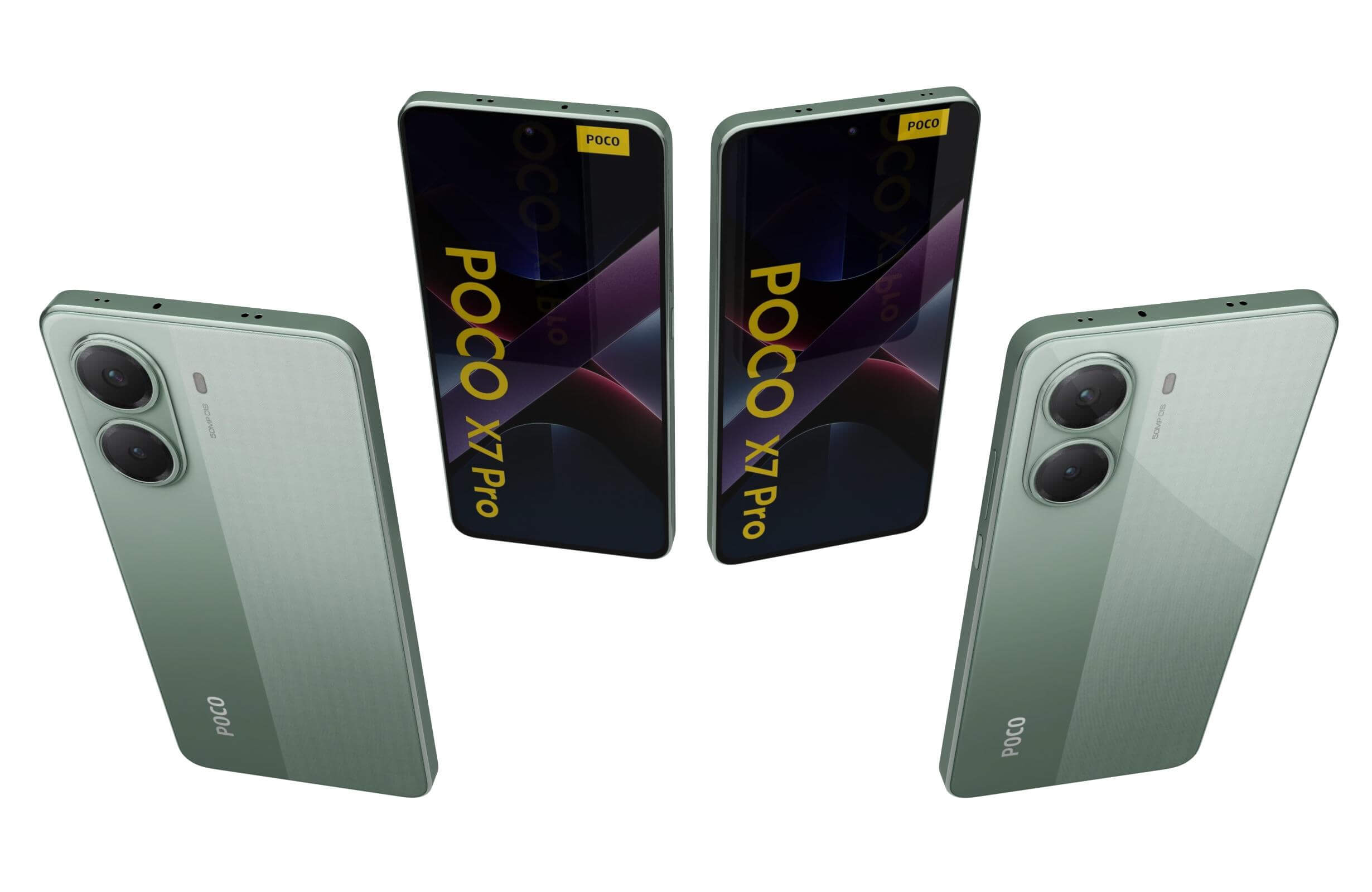 Xiaomi Poco X7 Pro 5G All Colors - 3D Model by Rever_Art