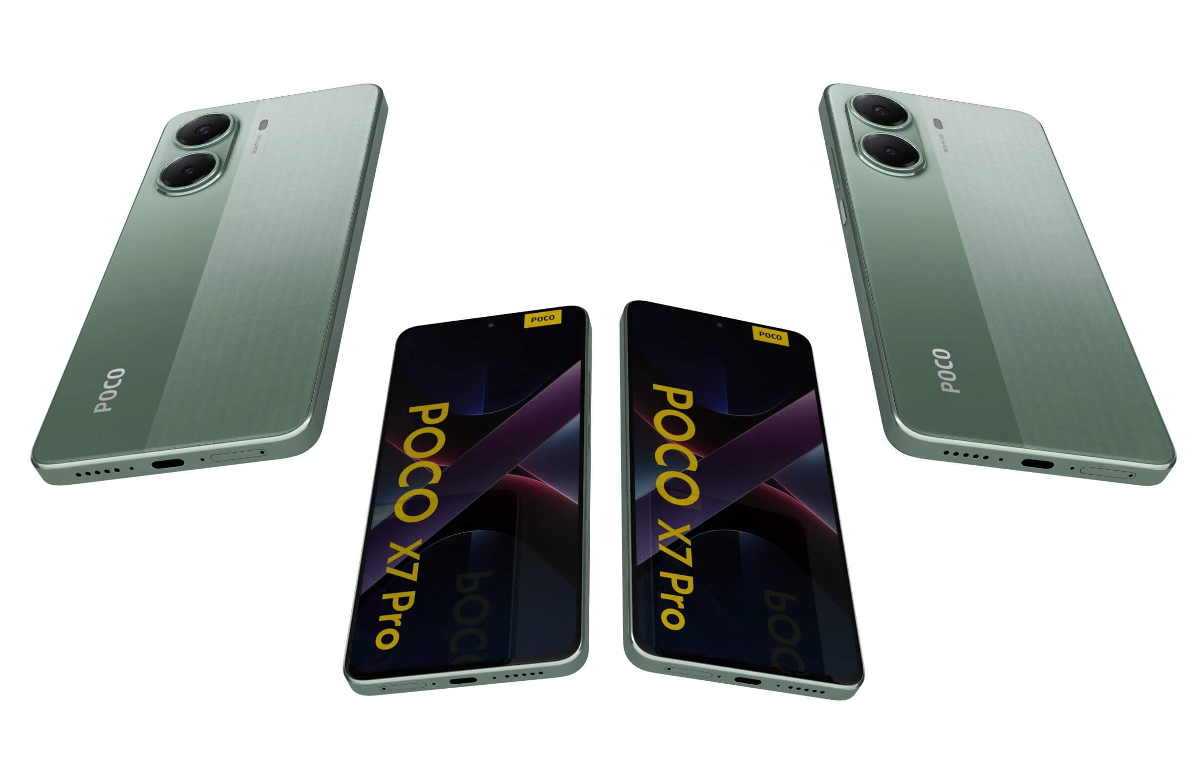 Xiaomi Poco X7 Pro 5G All Colors - 3D Model by Rever_Art