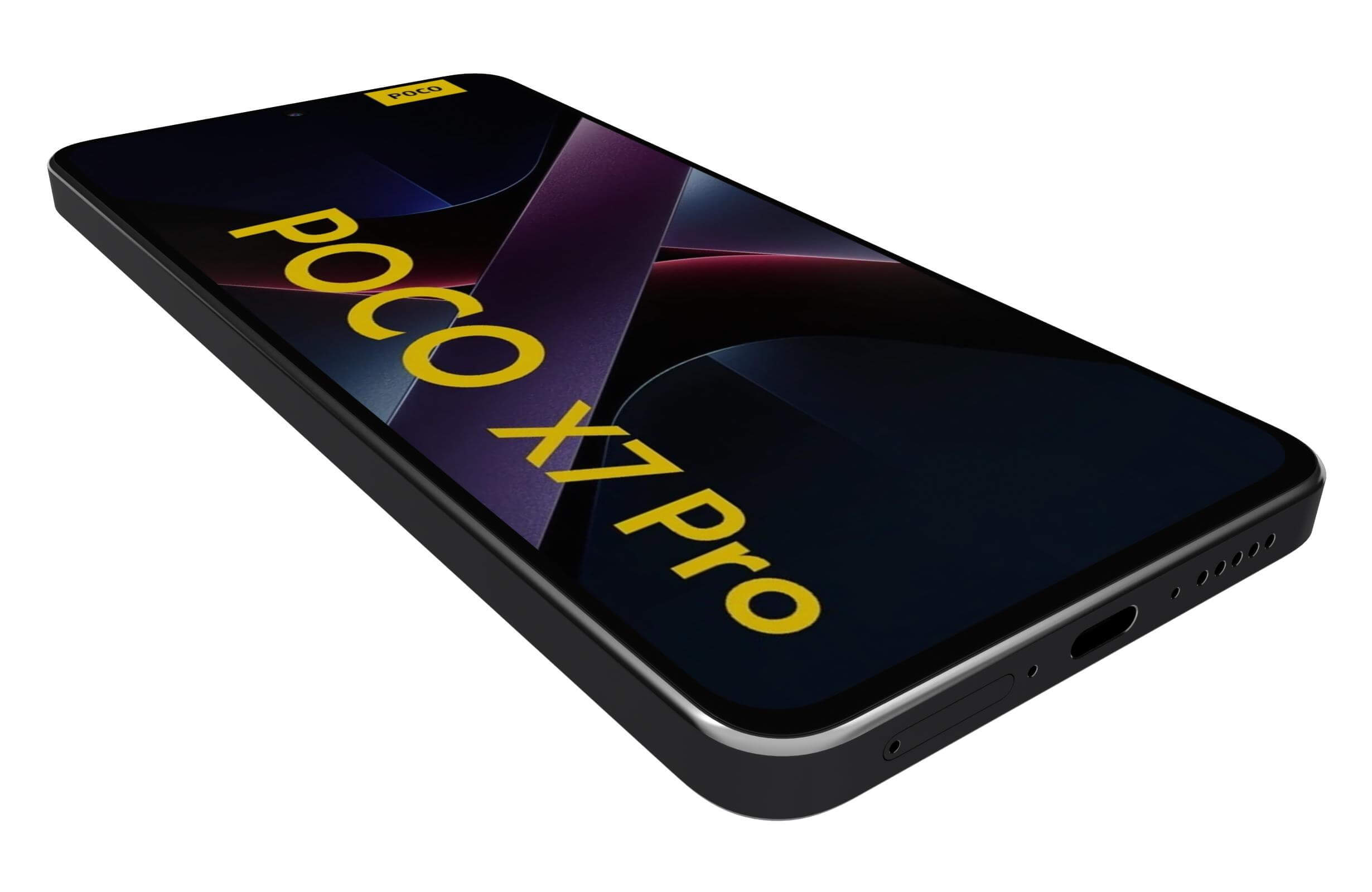 Xiaomi Poco X7 Pro 5G Black - 3D Model by Rever_Art