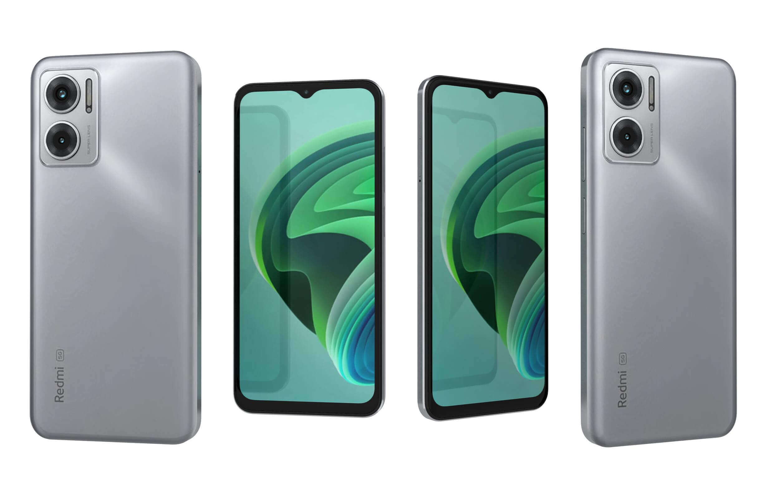 Xiaomi Redmi 10 5G All Colors - 3D Model by Rever_Art