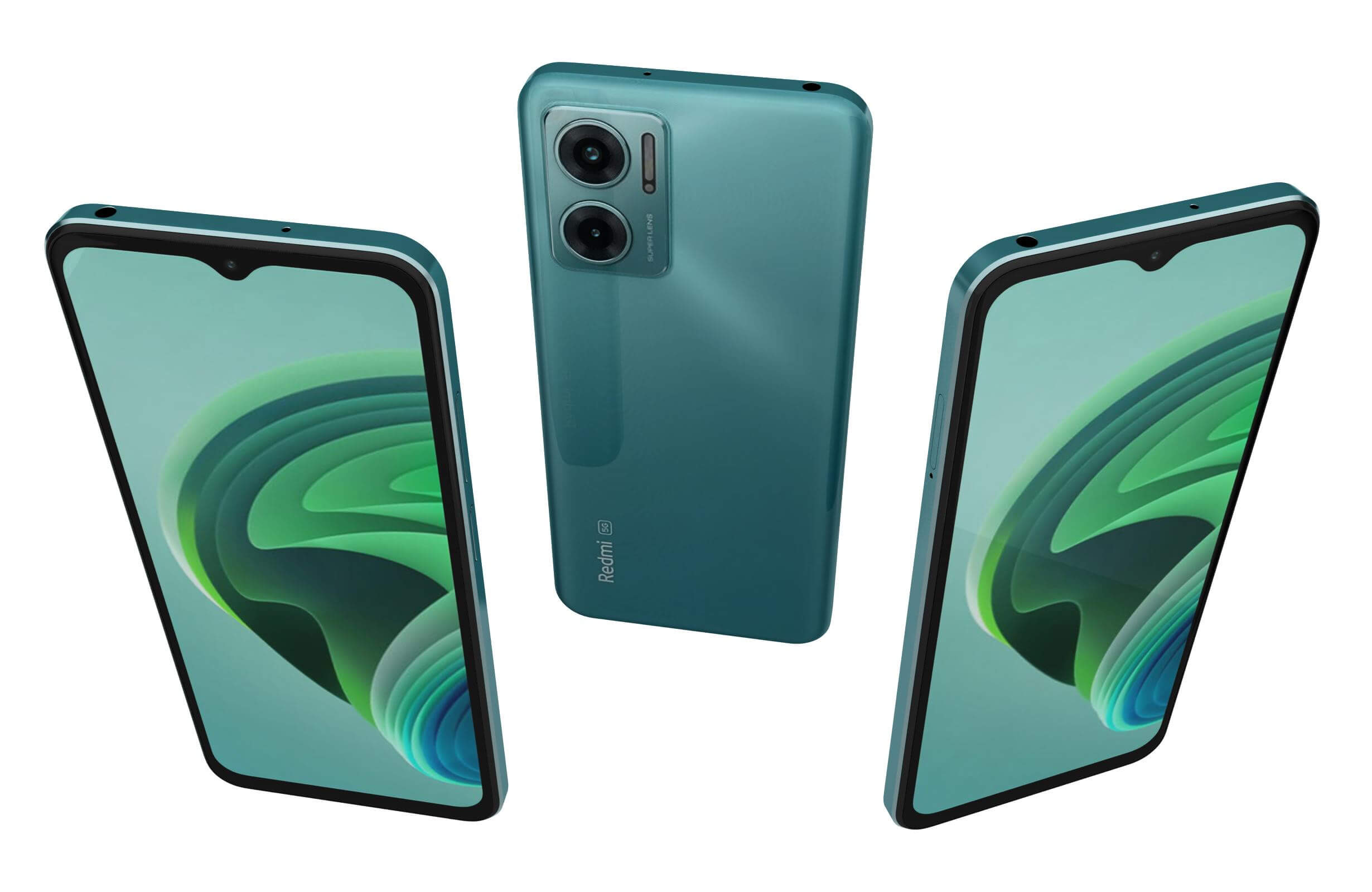 Xiaomi Redmi 10 5G All Colors - 3D Model by Rever_Art