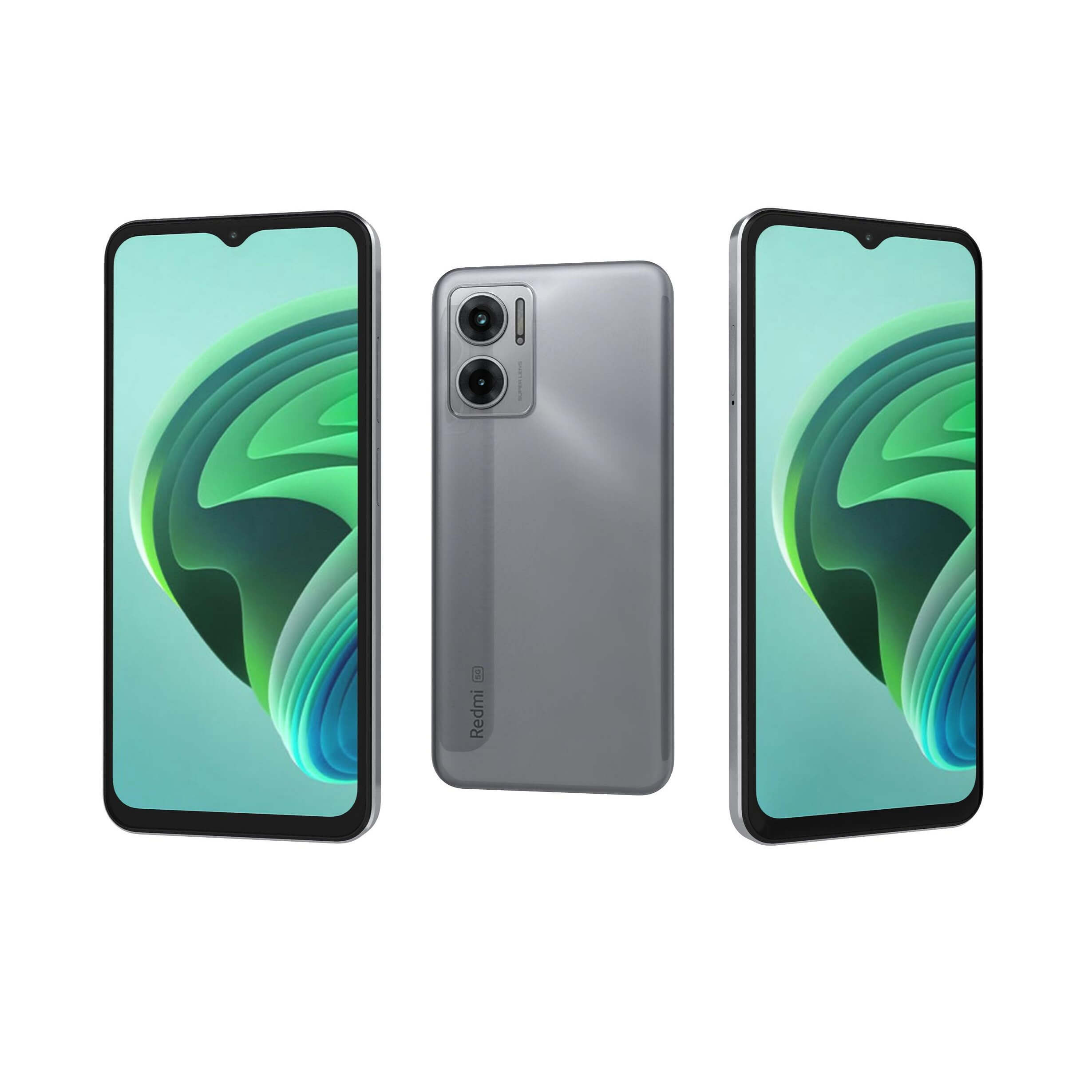 Xiaomi Redmi 10 5G White - 3D Model by Rever_Art