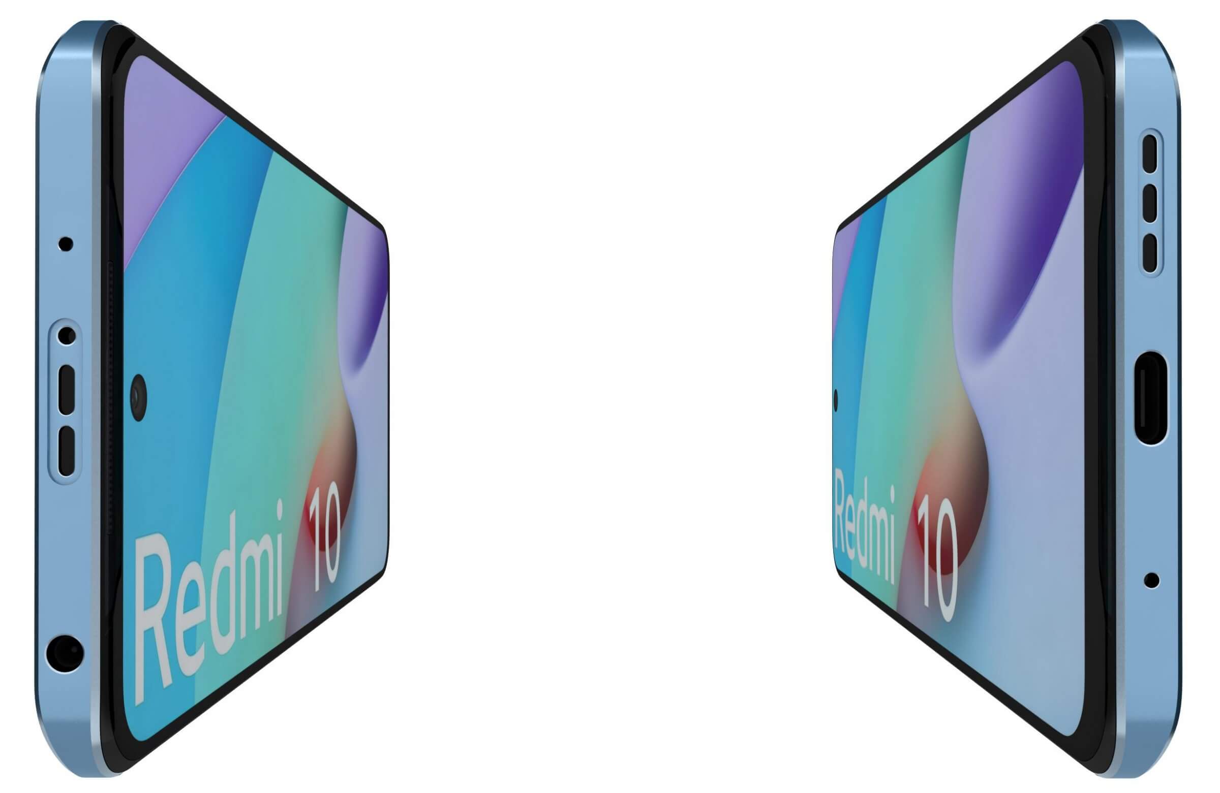 Xiaomi Redmi 10 All Colors - 3D Model by Rever_Art