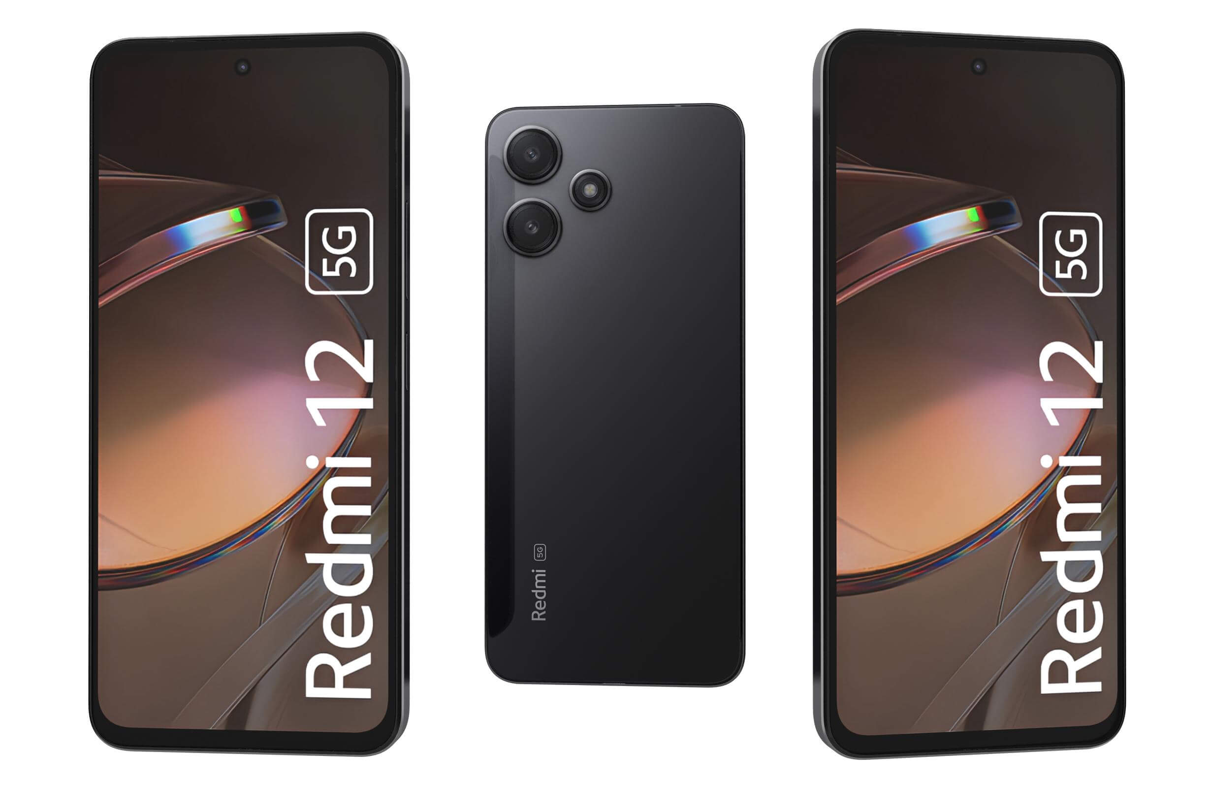 Xiaomi Redmi 12 5G All Colors - 3D Model by Rever_Art