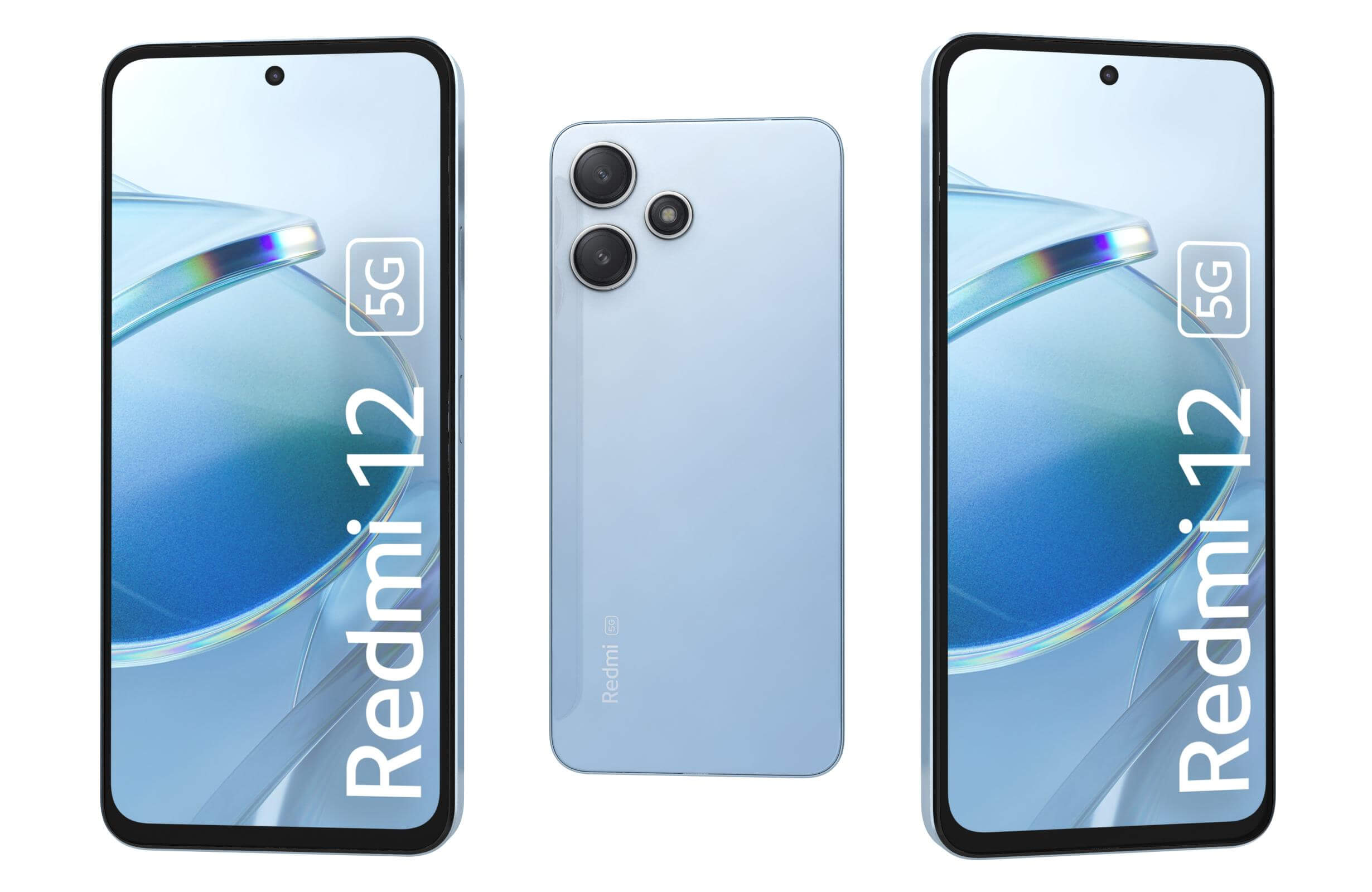 Xiaomi Redmi 12 5G All Colors - 3D Model by Rever_Art