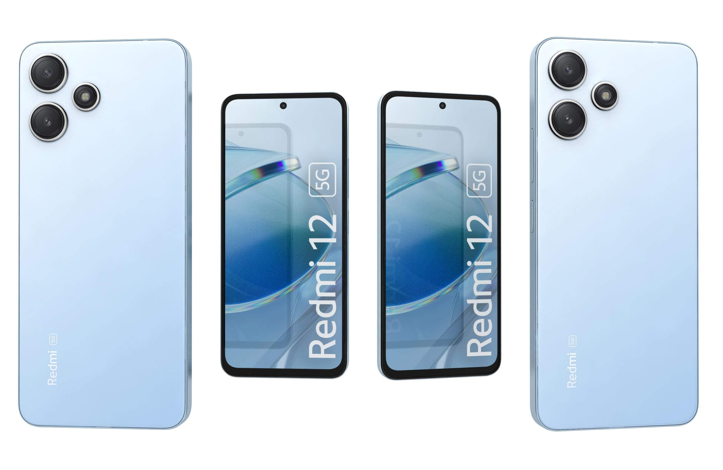 Xiaomi Redmi 12 5G All Colors - 3D Model by Rever_Art