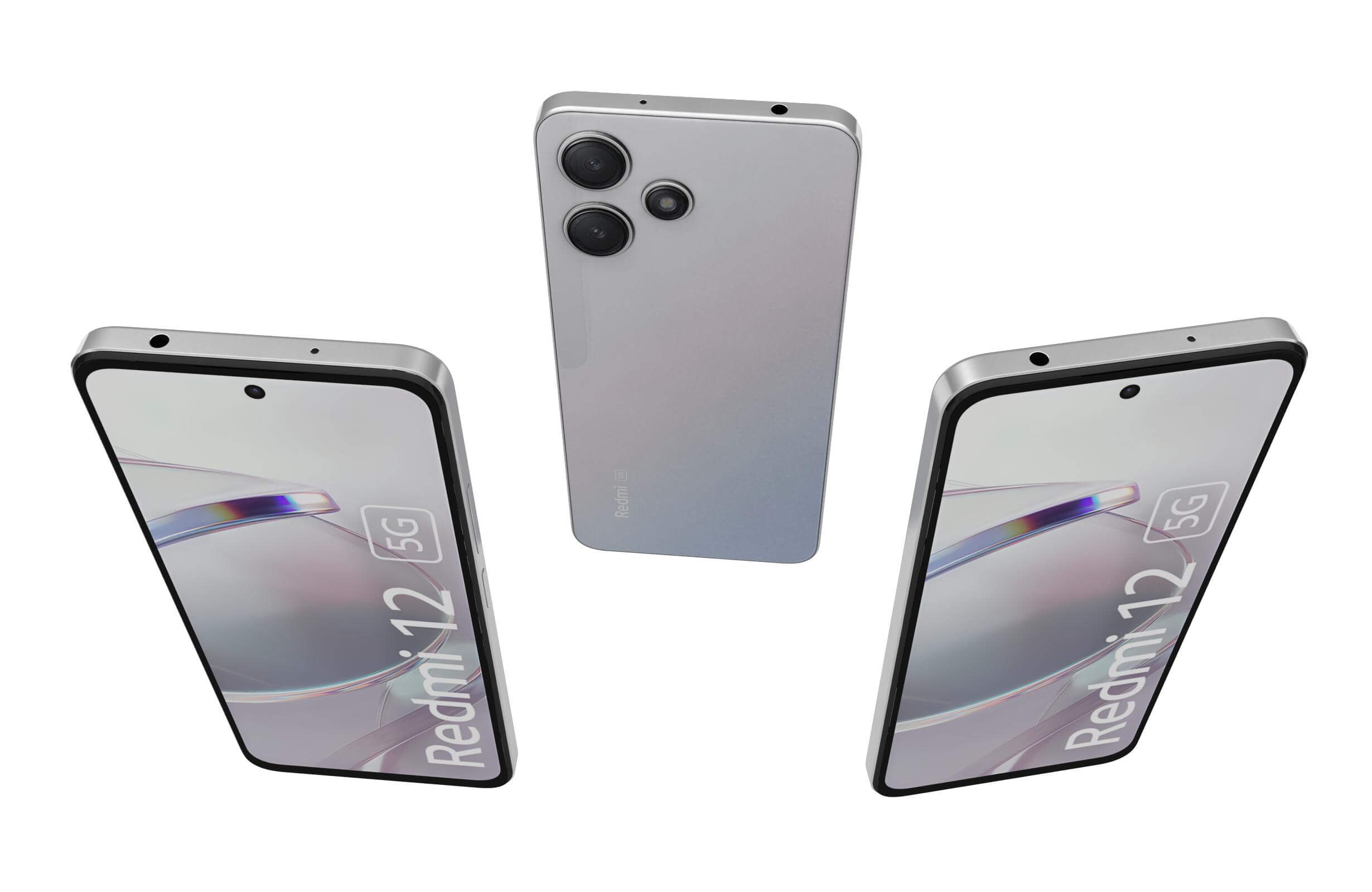 Xiaomi Redmi 12 5G All Colors - 3D Model by Rever_Art