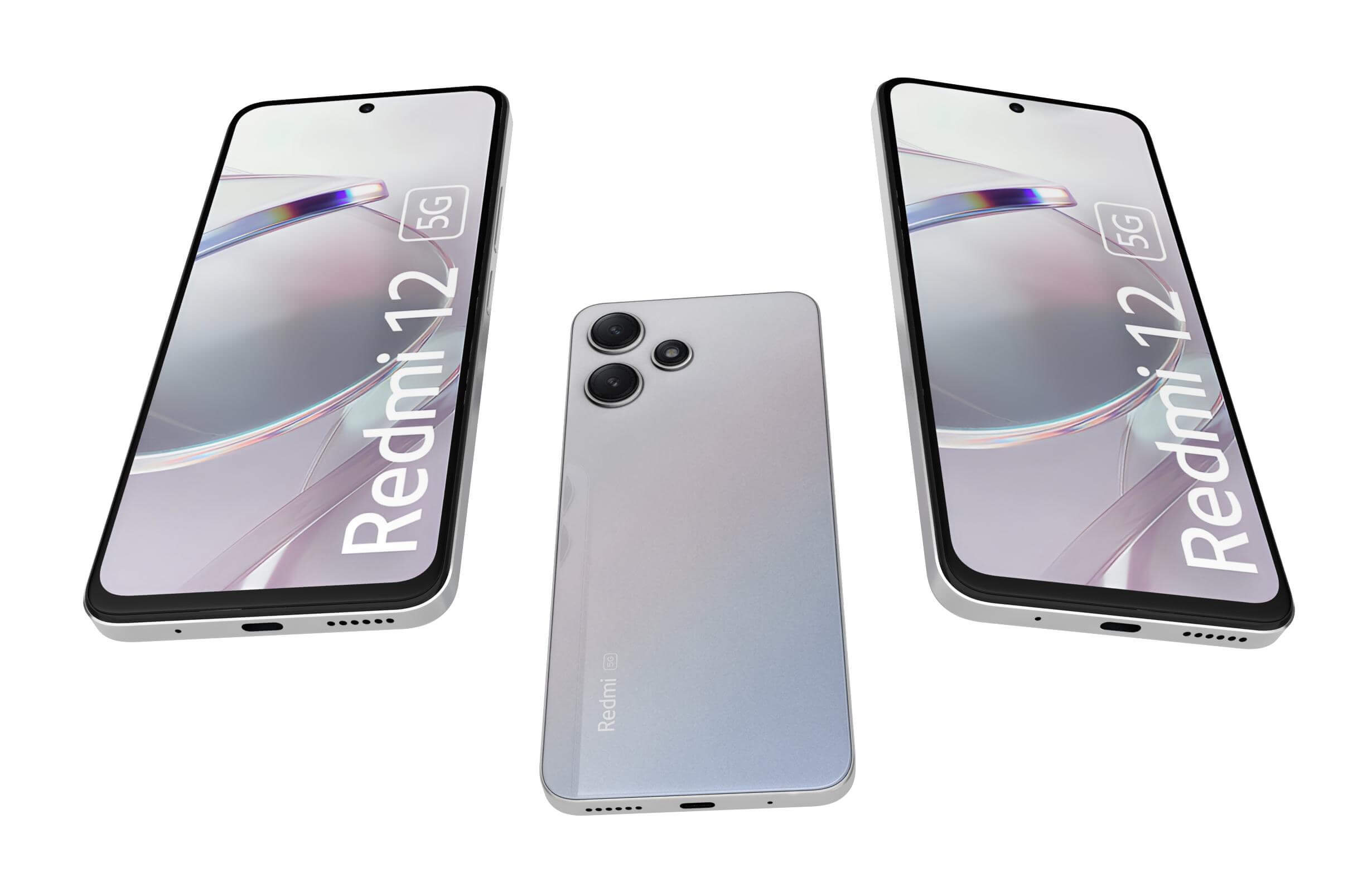 Xiaomi Redmi 12 5G All Colors - 3D Model by Rever_Art