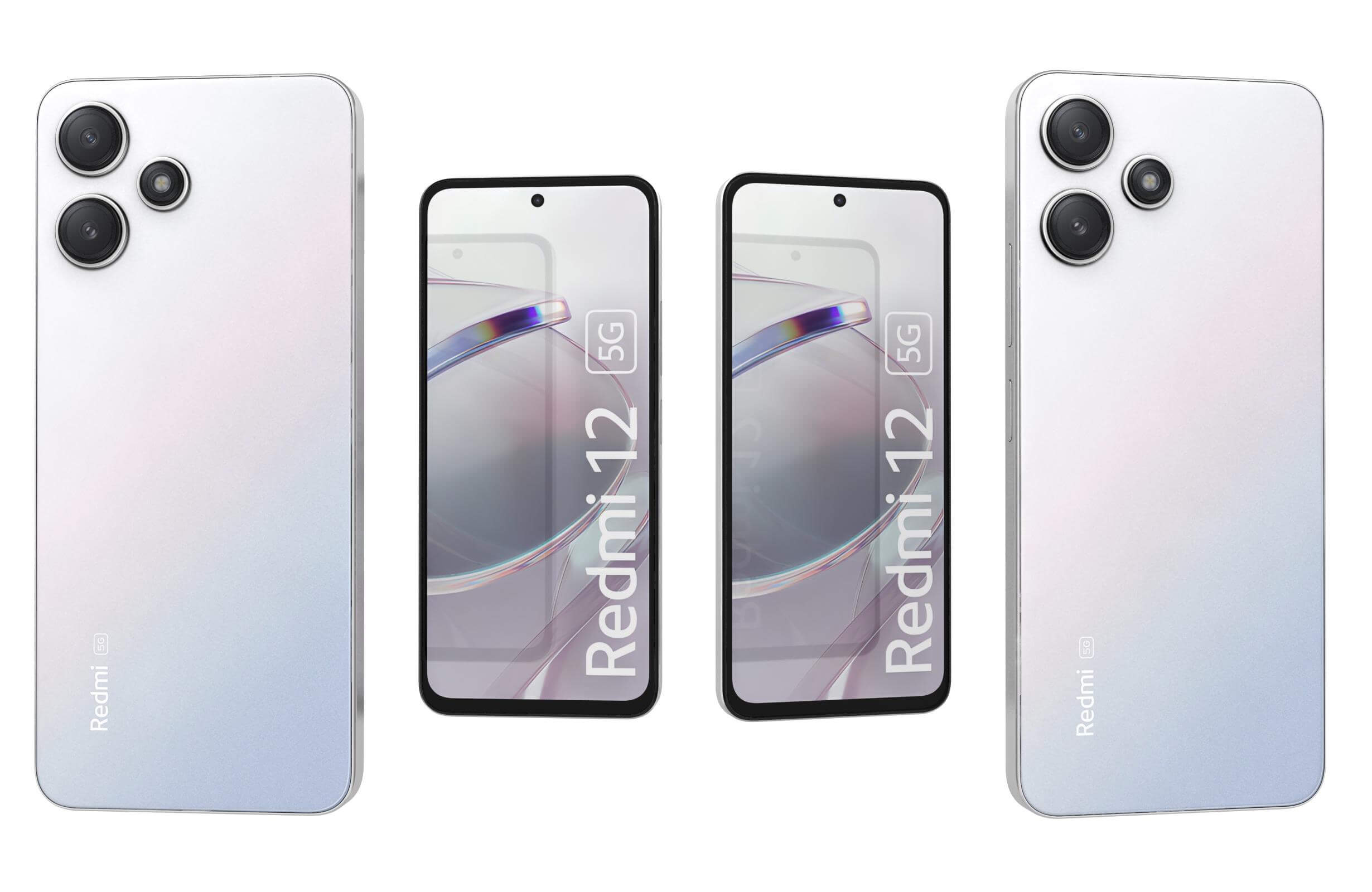 Xiaomi Redmi 12 5G All Colors - 3D Model by Rever_Art