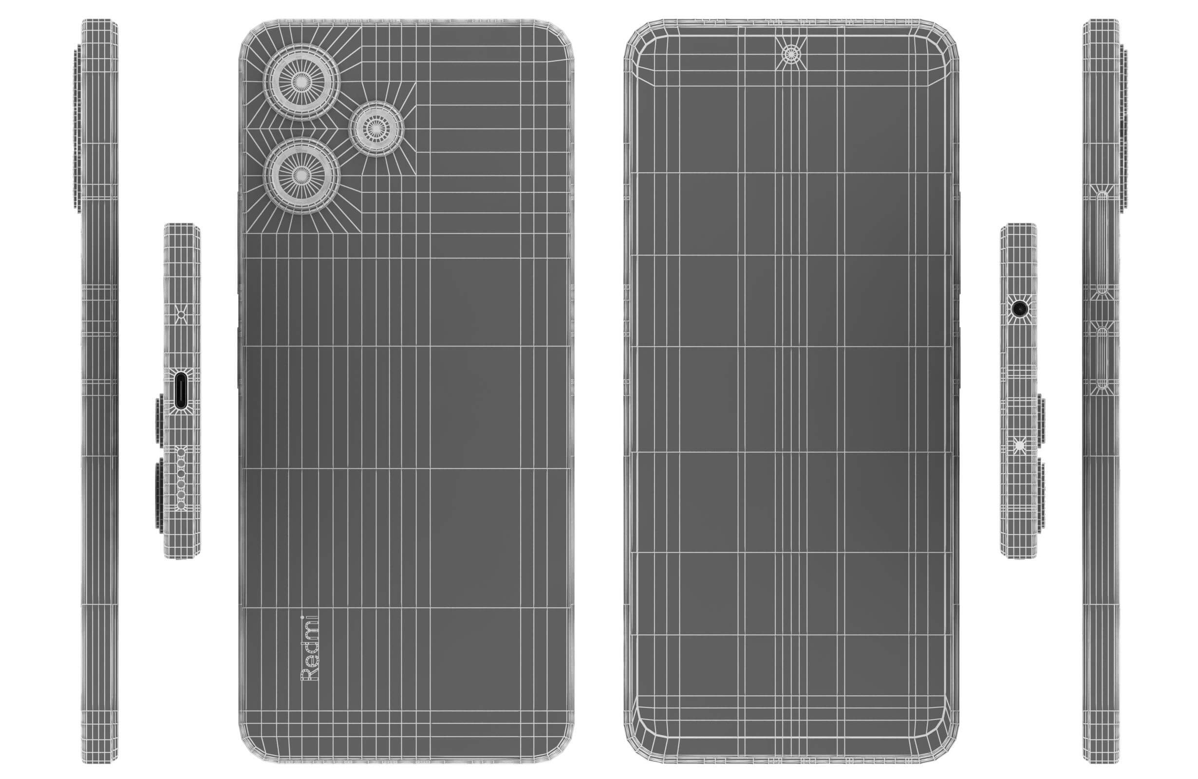 Xiaomi Redmi 12 5G All Colors - 3D Model by Rever_Art