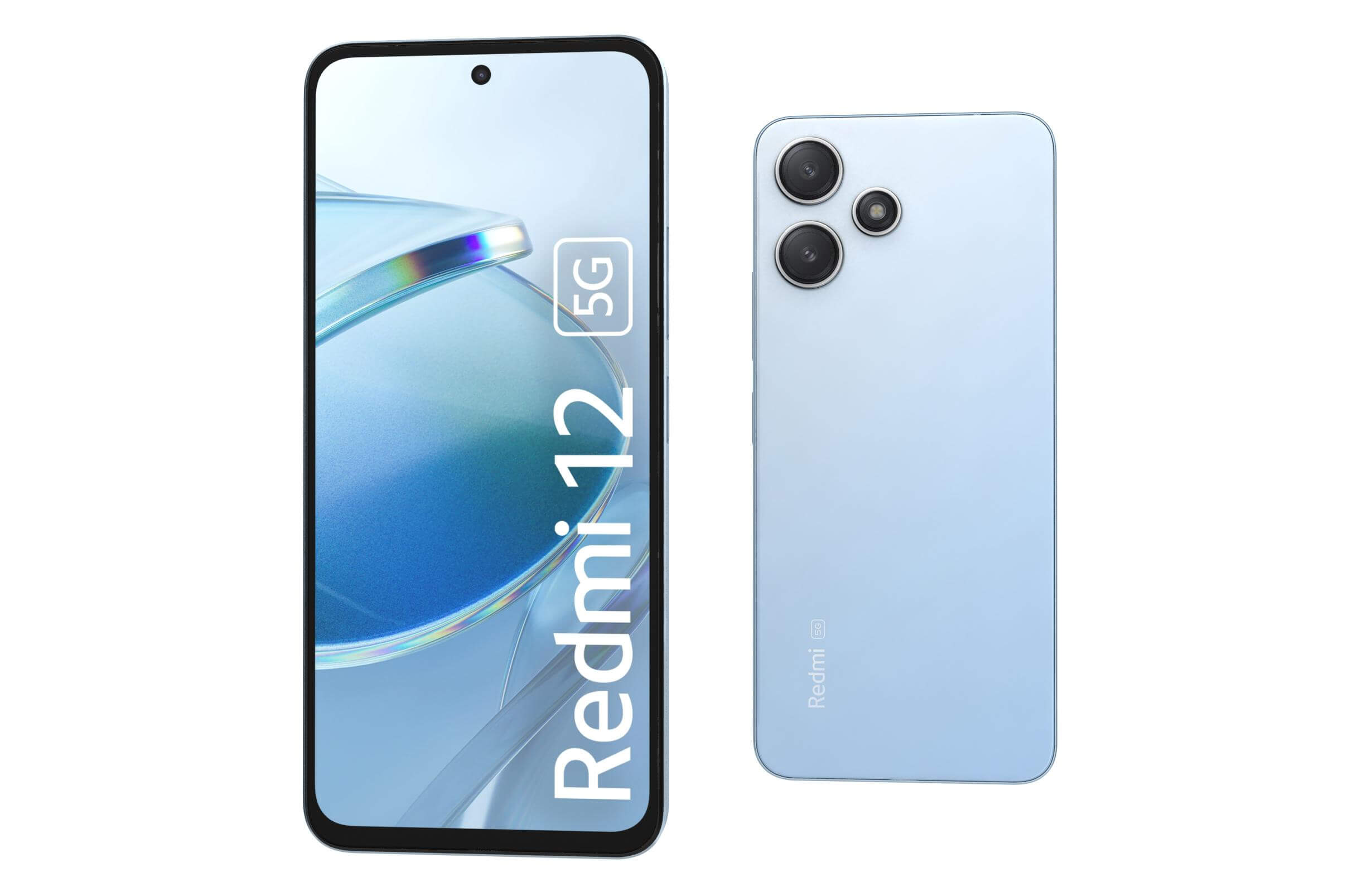 Xiaomi Redmi 12 5G Blue - 3D Model by Rever_Art