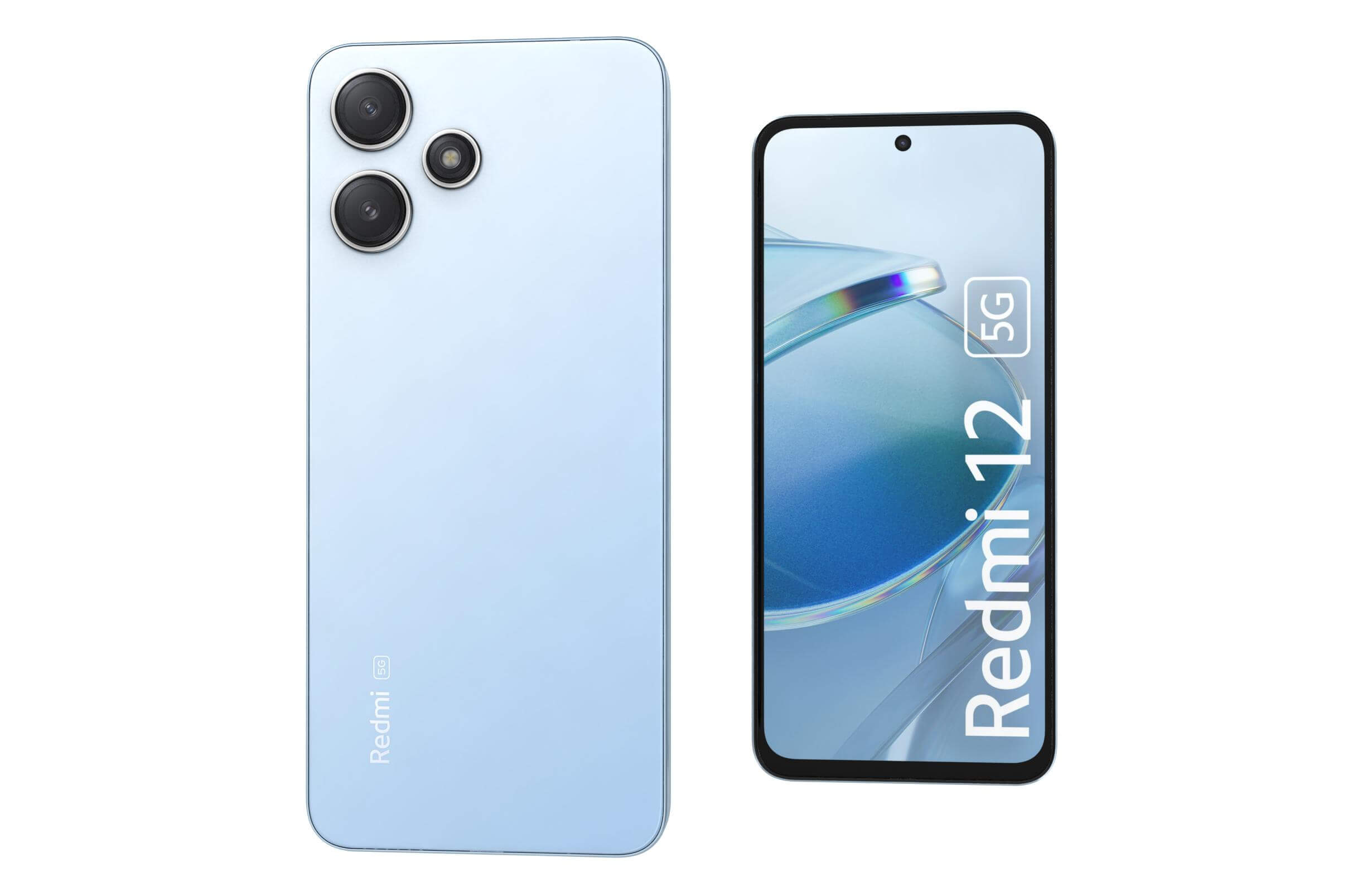 Xiaomi Redmi 12 5G Blue - 3D Model by Rever_Art