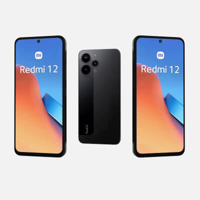 Xiaomi Redmi 12 Black - 3D Model by Rever_Art