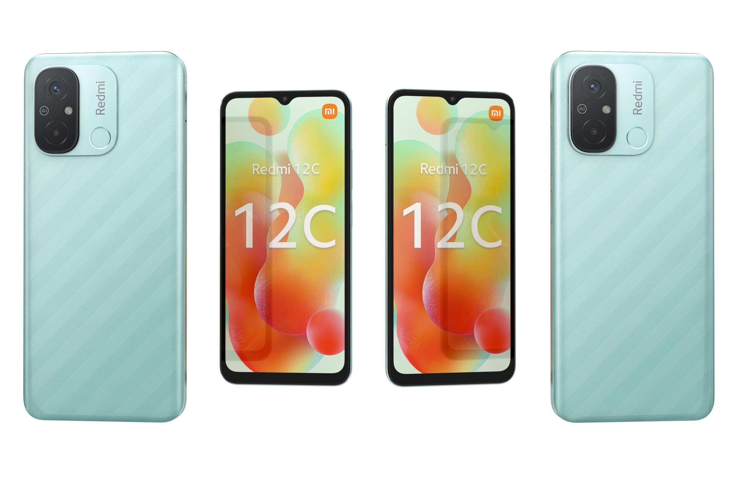 Xiaomi Redmi 12C All Colors - 3D Model by Rever_Art