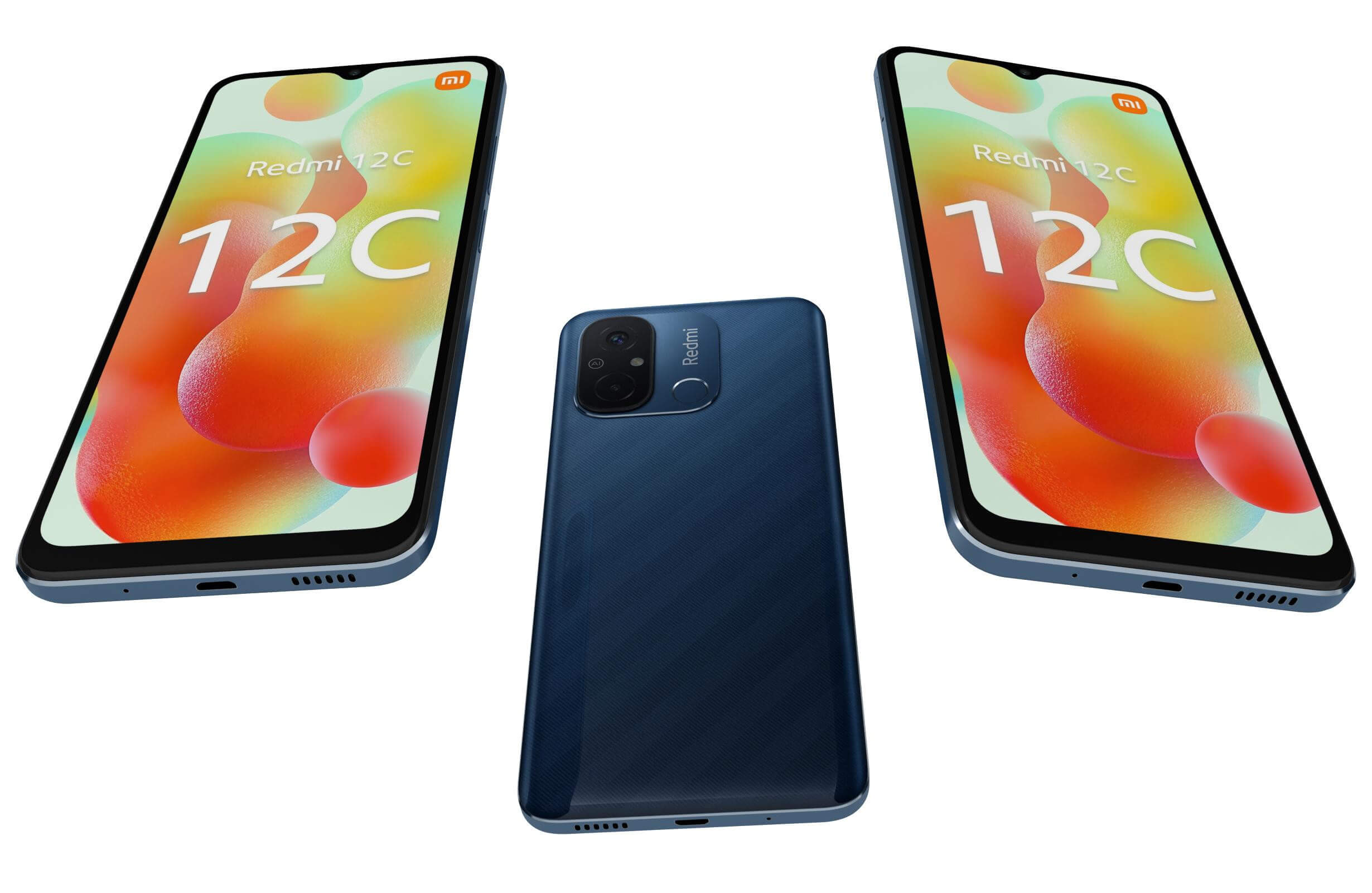 Xiaomi Redmi 12C All Colors - 3D Model by Rever_Art