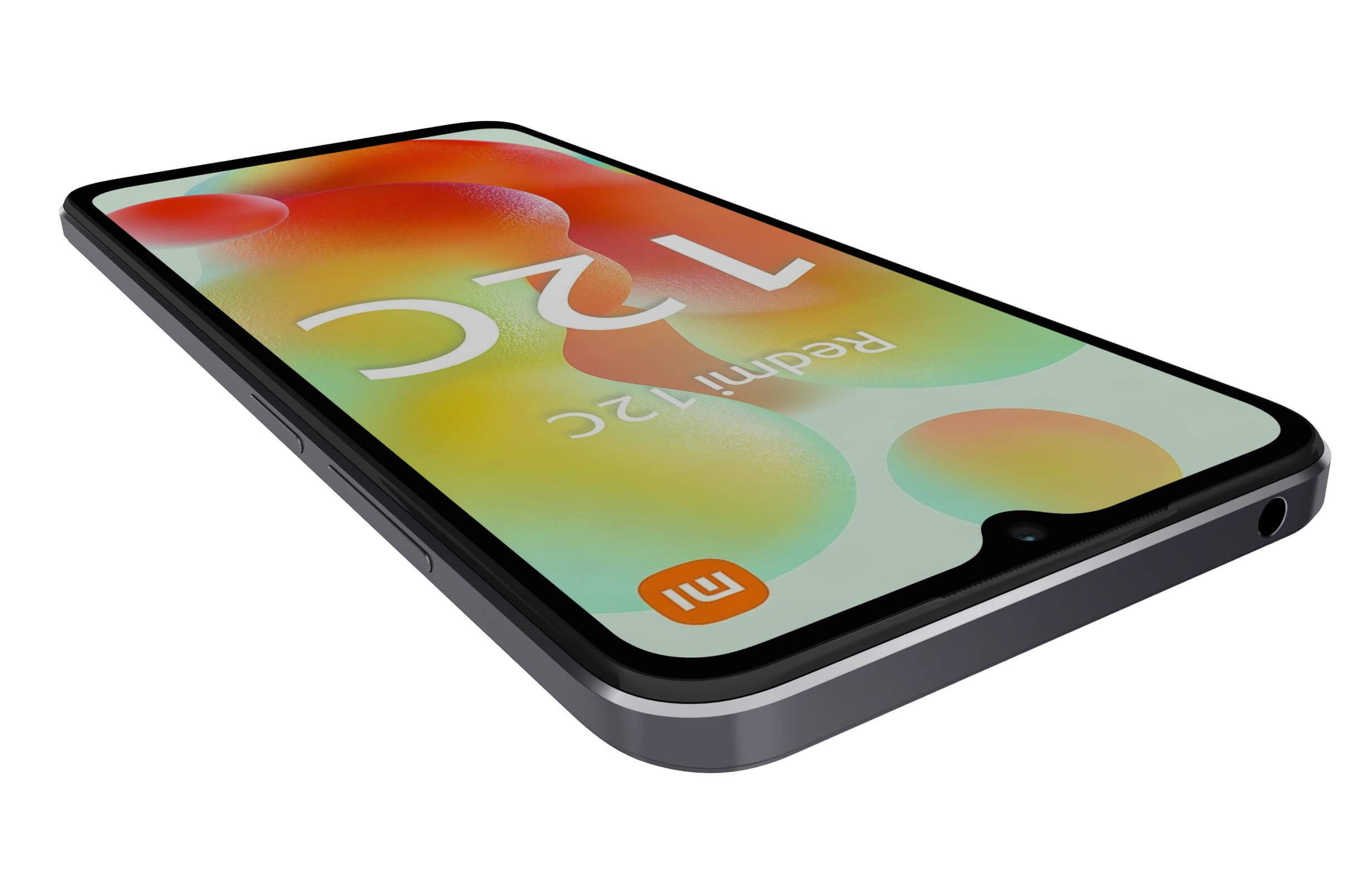 Xiaomi Redmi 12C Black - 3D Model by Rever_Art