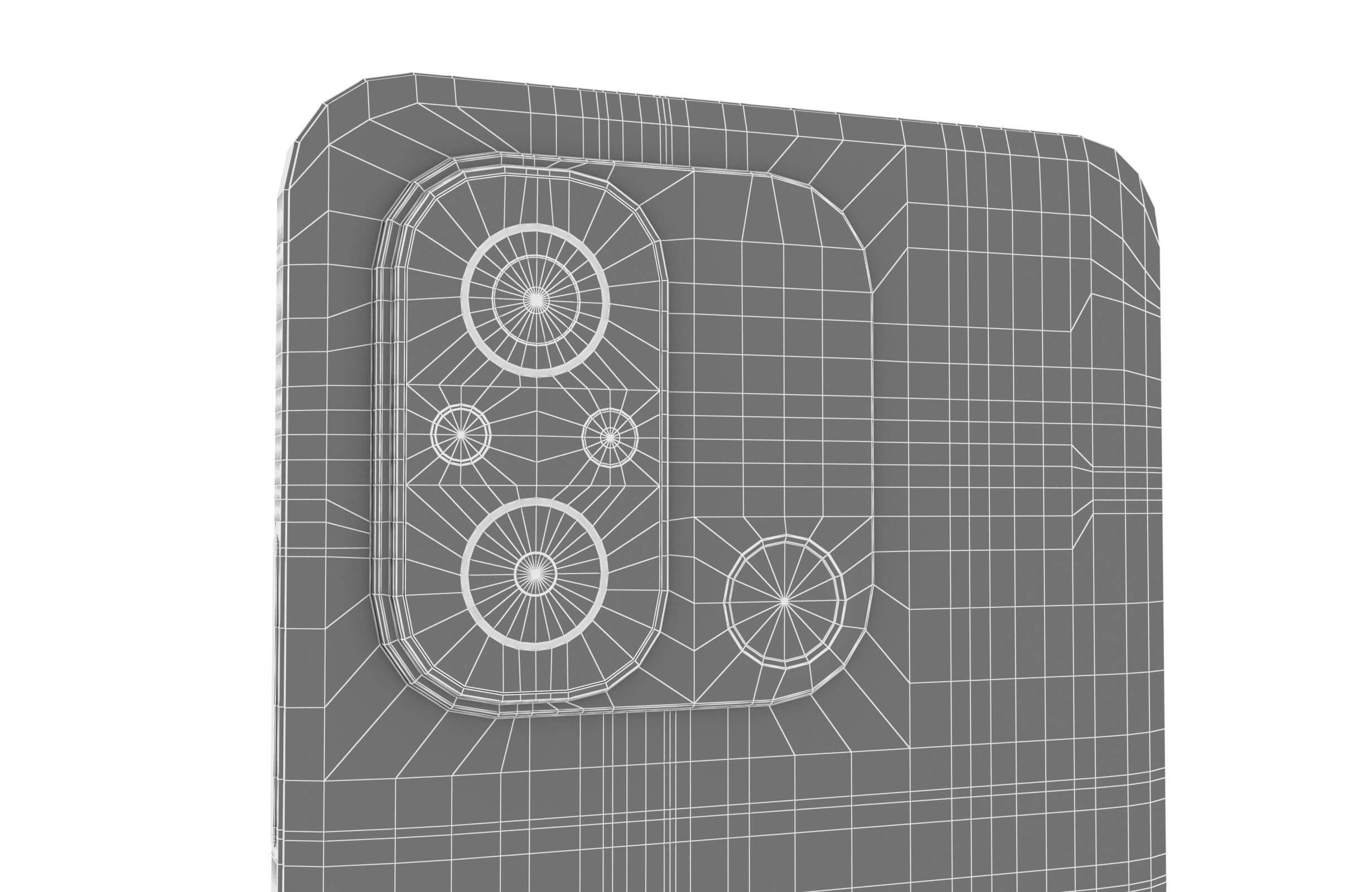 Xiaomi Redmi 12C Blue - 3D Model by Rever_Art