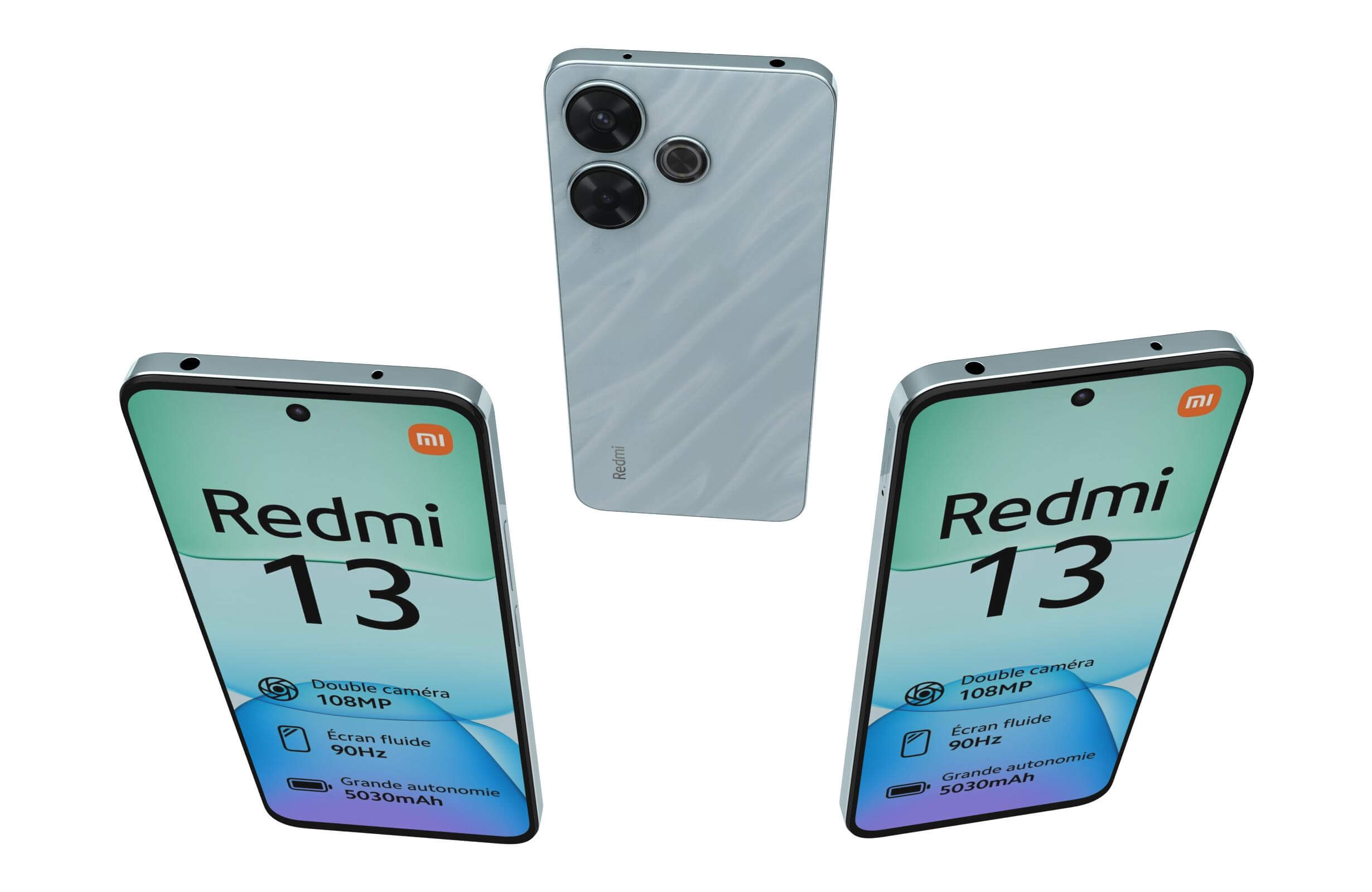 Xiaomi Redmi 13 4G All Colors - 3D Model by Rever_Art