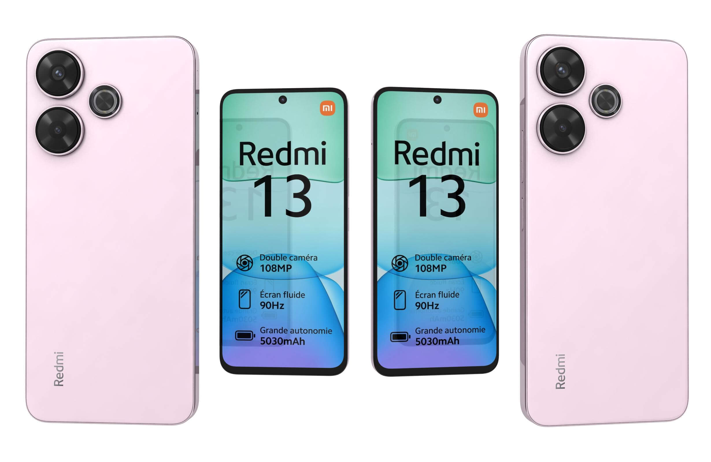 Xiaomi Redmi 13 4G All Colors - 3D Model by Rever_Art