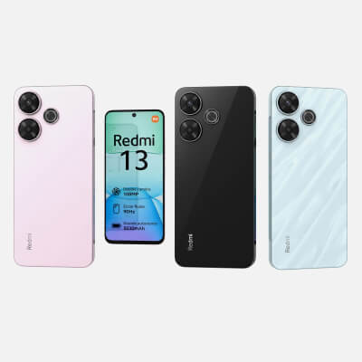 Xiaomi Redmi 13 4G All Colors - 3D Model by Rever_Art