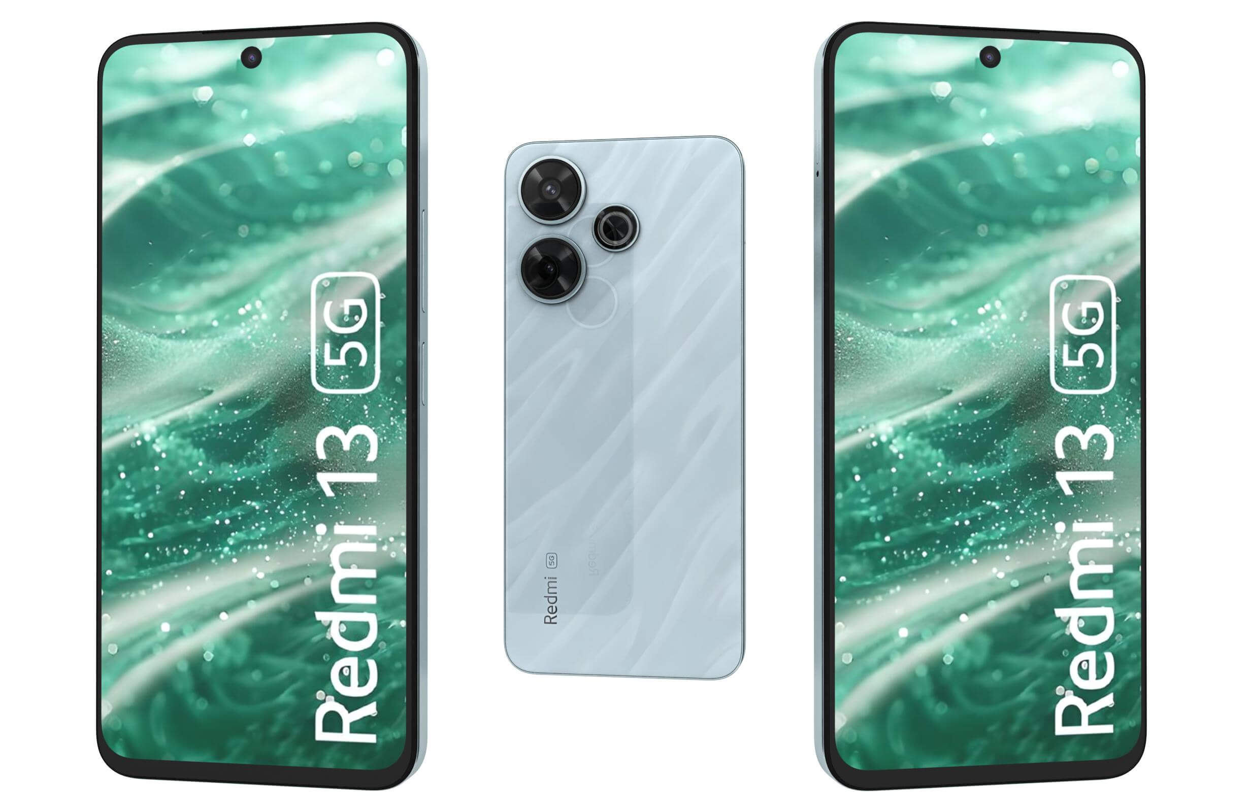 Xiaomi Redmi 13 5G All Colors - 3D Model by Rever_Art