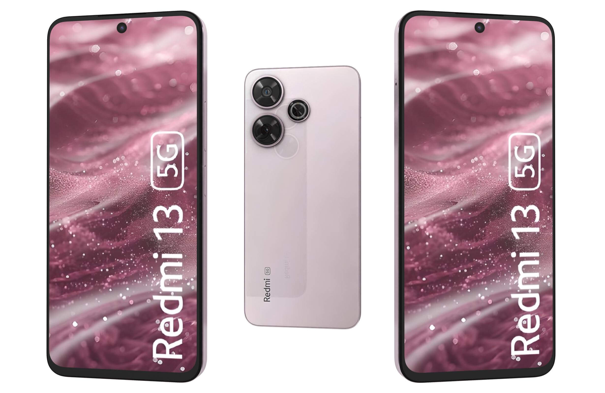 Xiaomi Redmi 13 5G All Colors - 3D Model by Rever_Art