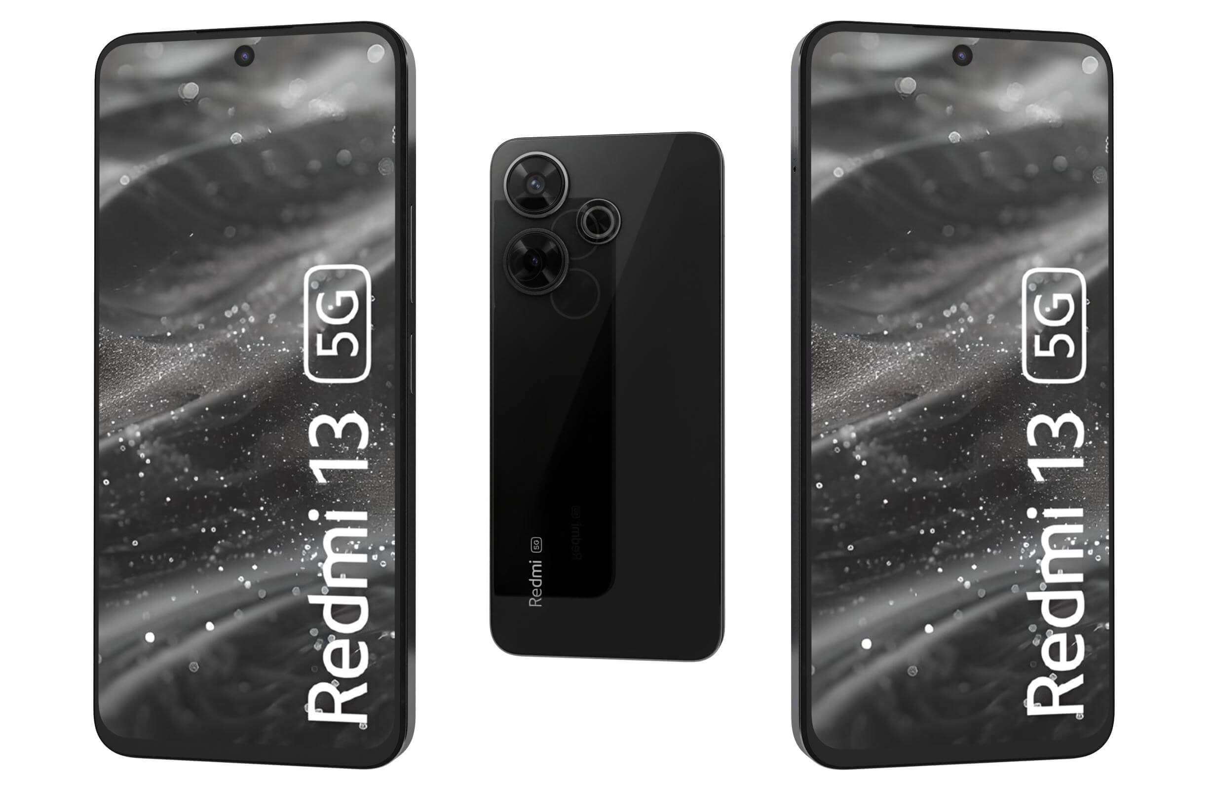 Xiaomi Redmi 13 5G All Colors - 3D Model by Rever_Art