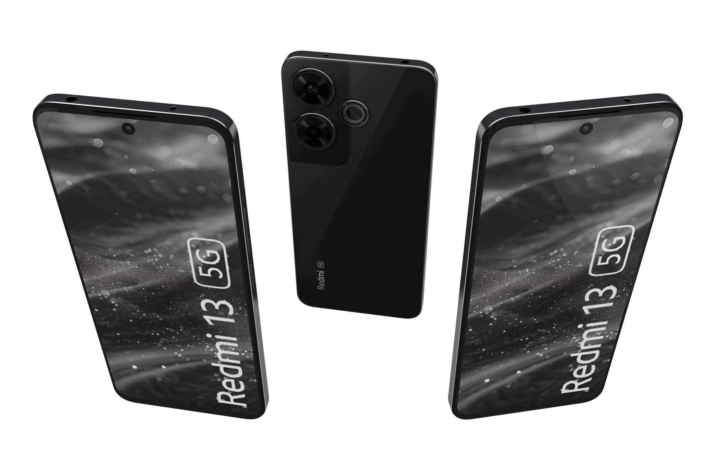 Xiaomi Redmi 13 5G All Colors - 3D Model by Rever_Art