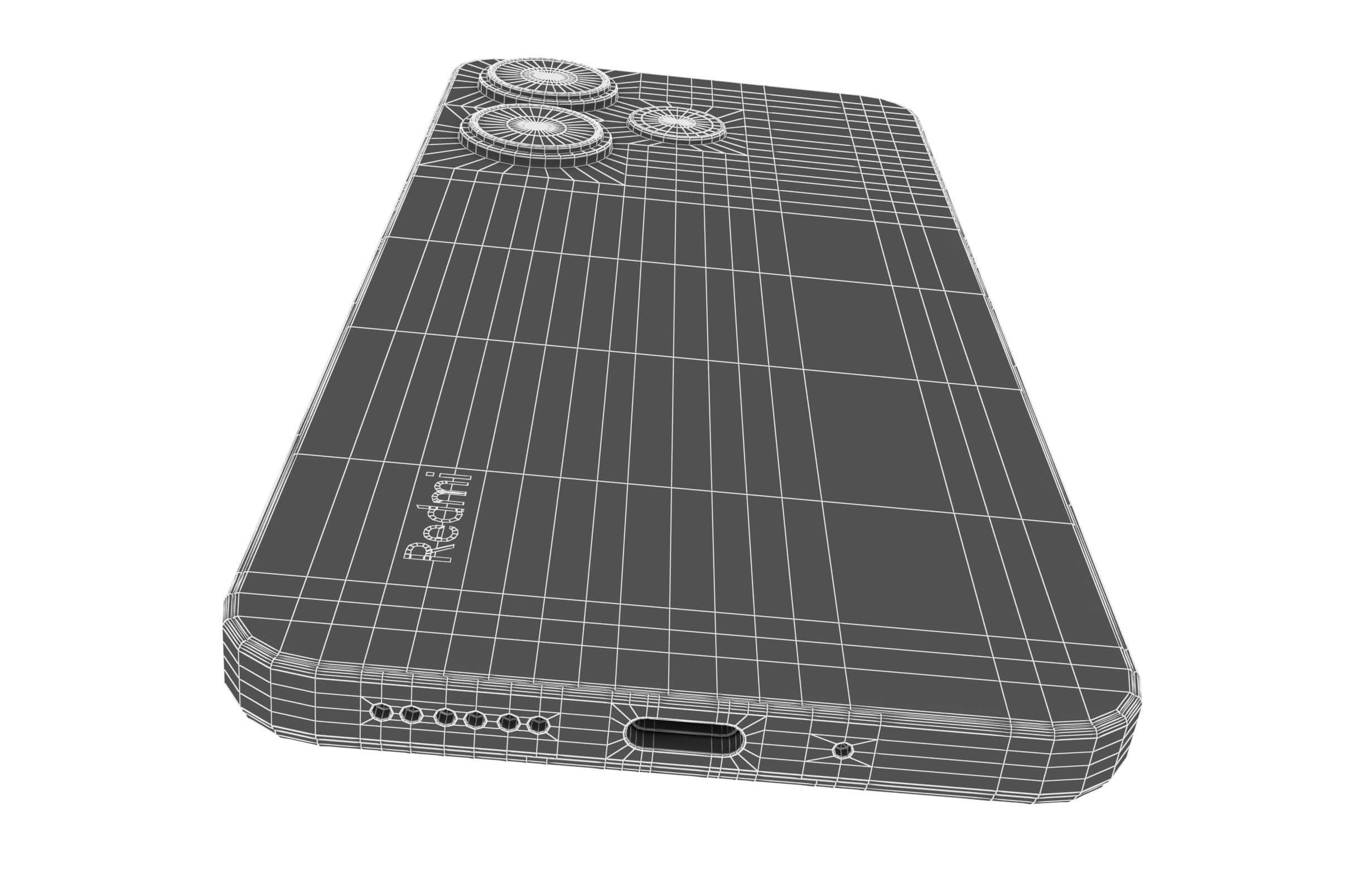 Xiaomi Redmi 13 5G All Colors - 3D Model by Rever_Art