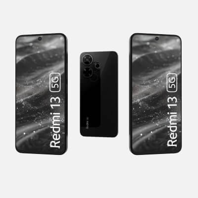 Xiaomi Redmi 13 5G Black - 3D Model by Rever_Art