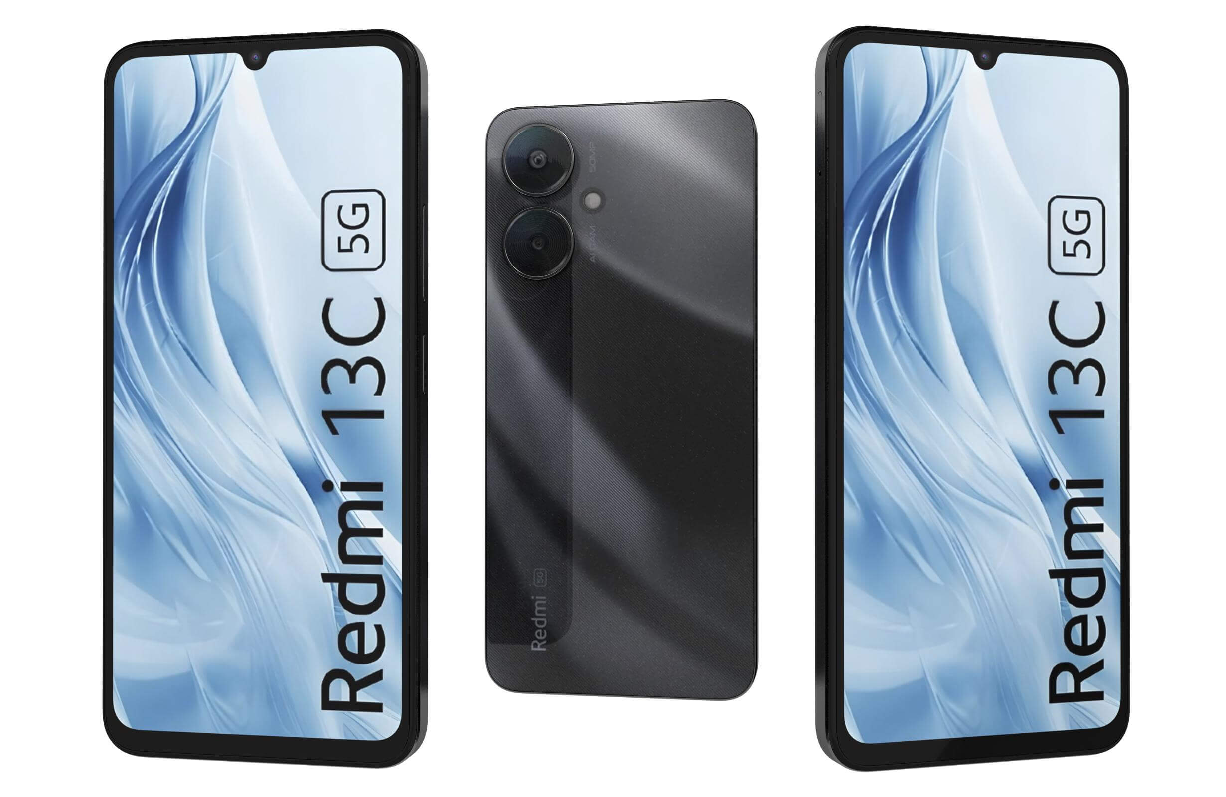 Xiaomi Redmi 13C 5G All Colors - 3D Model by Rever_Art