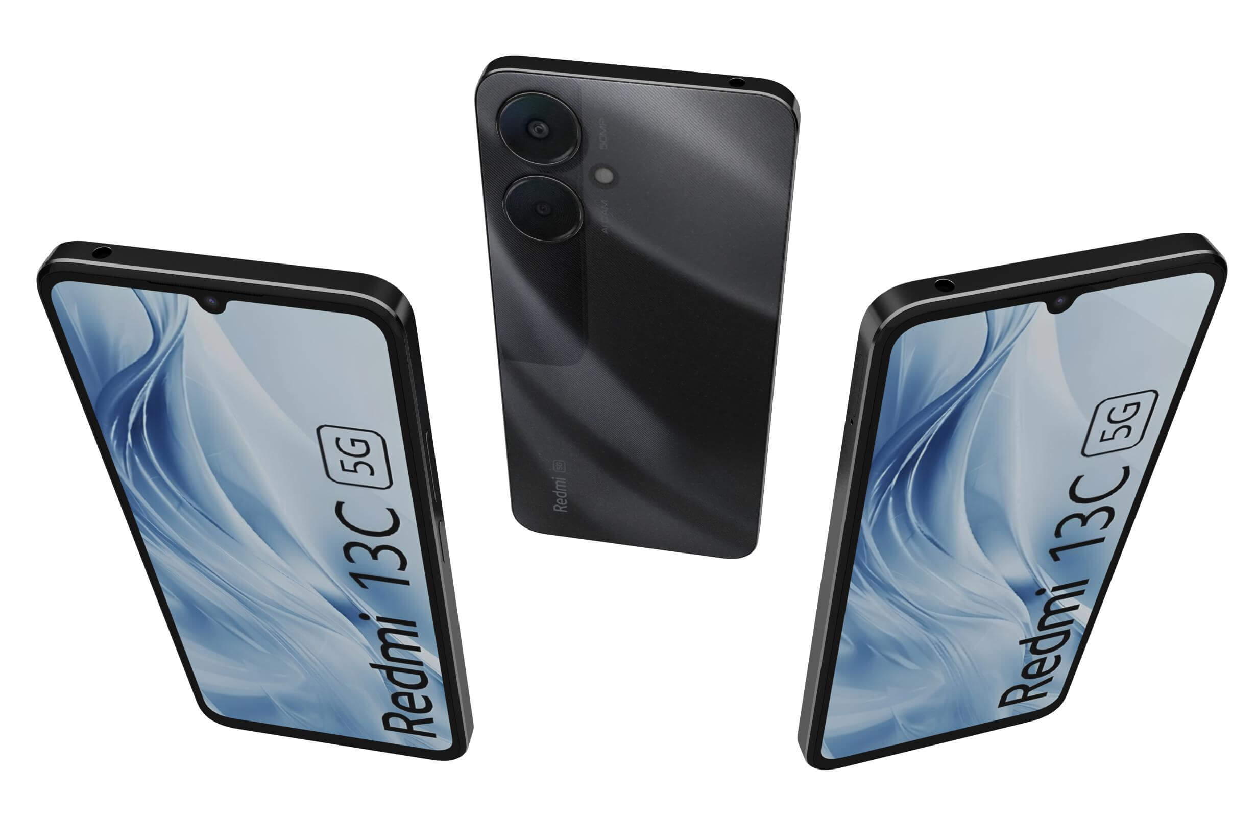 Xiaomi Redmi 13C 5G All Colors - 3D Model by Rever_Art