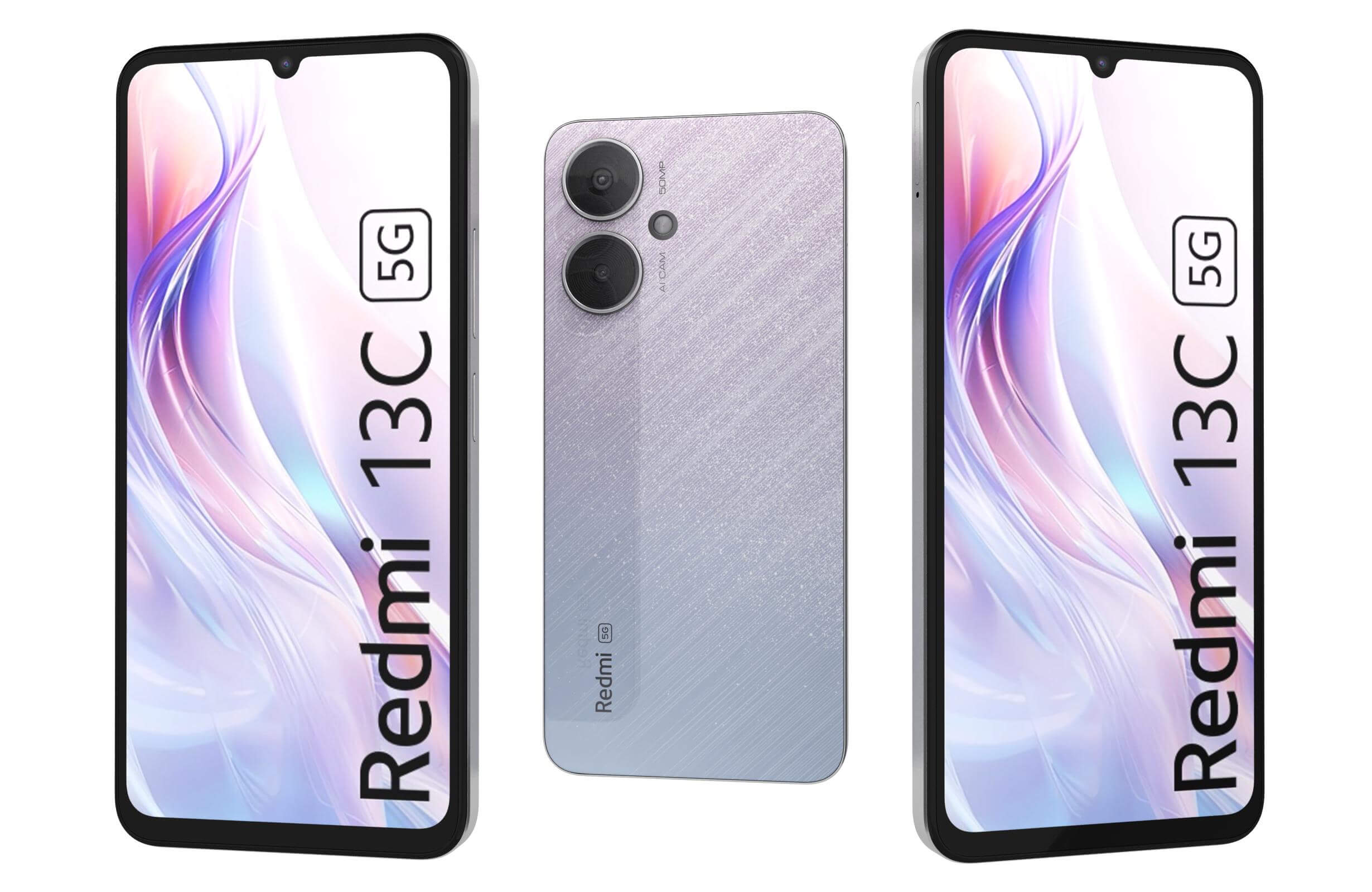 Xiaomi Redmi 13C 5G All Colors - 3D Model by Rever_Art