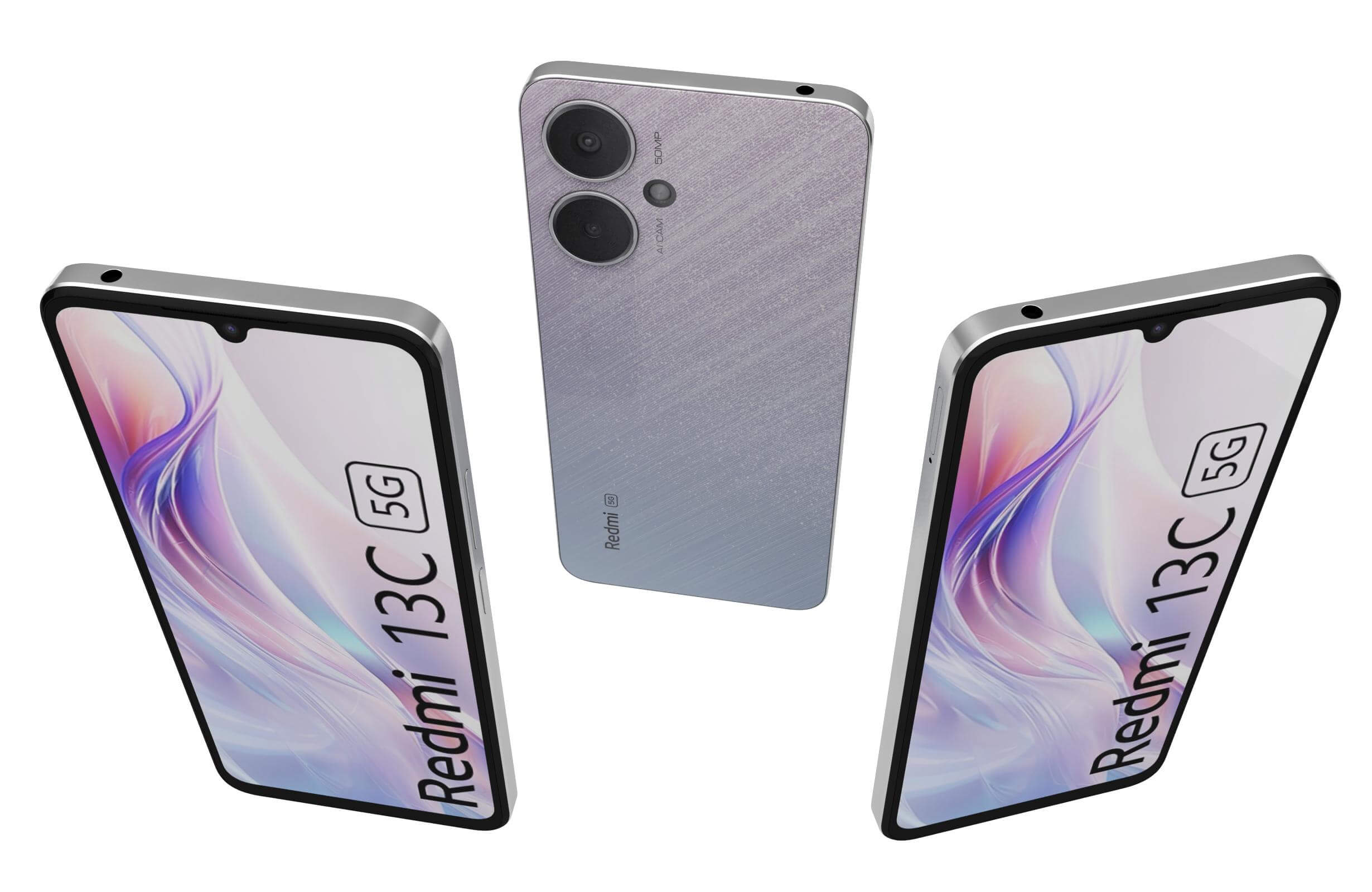 Xiaomi Redmi 13C 5G All Colors - 3D Model by Rever_Art