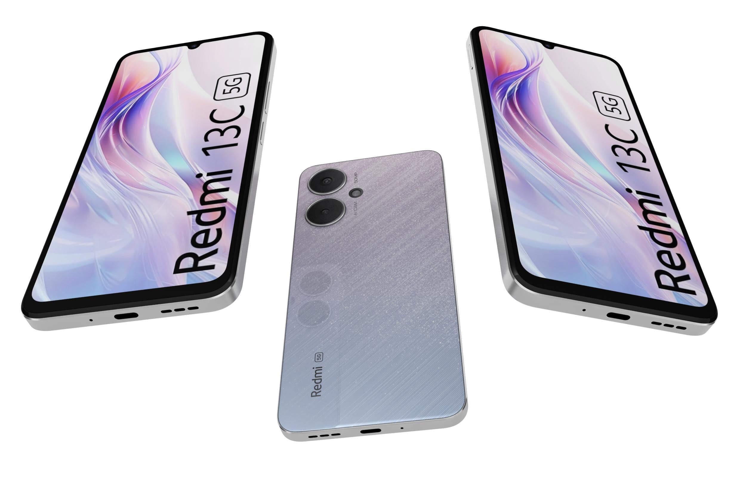 Xiaomi Redmi 13C 5G All Colors - 3D Model by Rever_Art