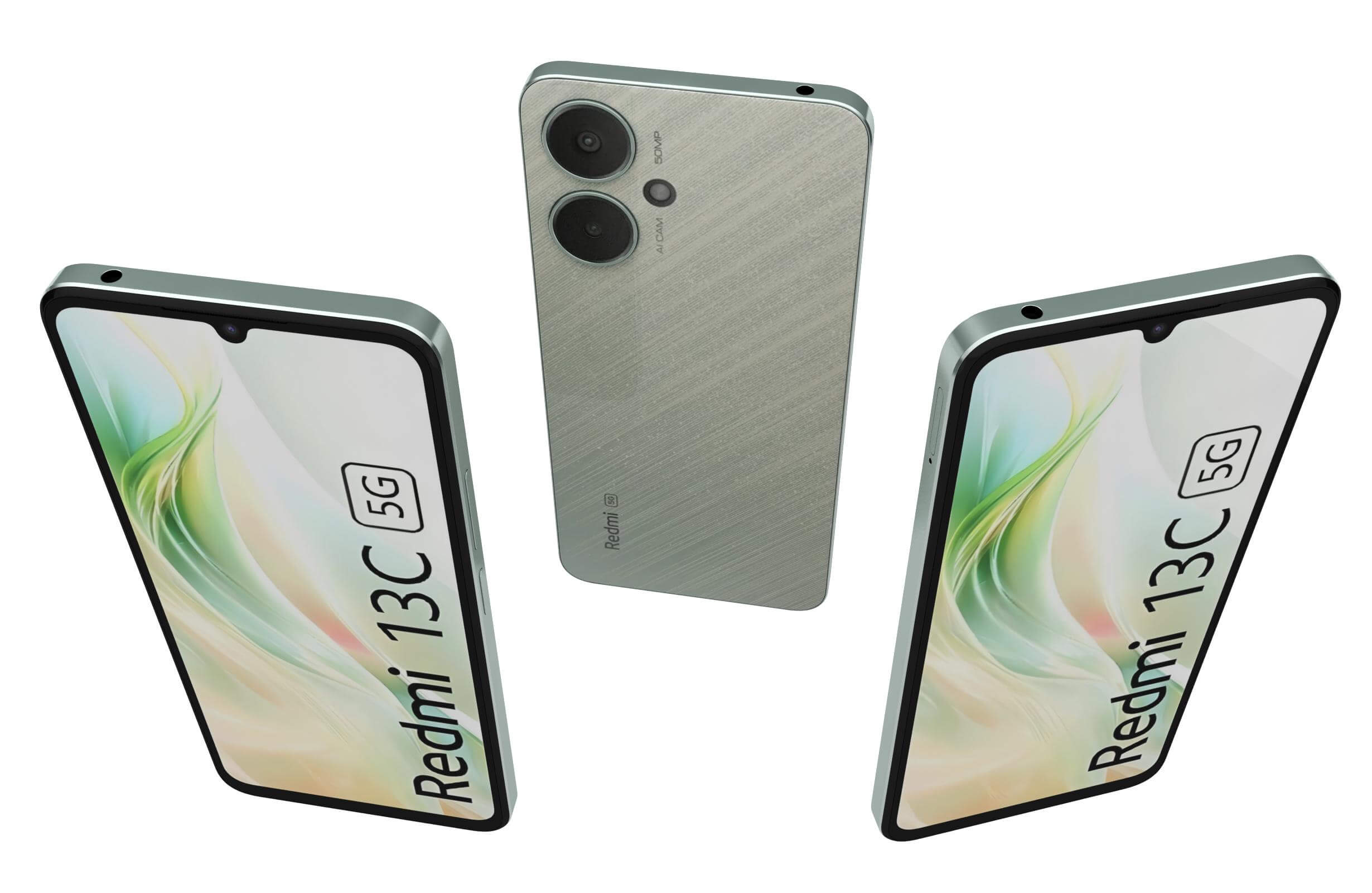 Xiaomi Redmi 13C 5G All Colors - 3D Model by Rever_Art