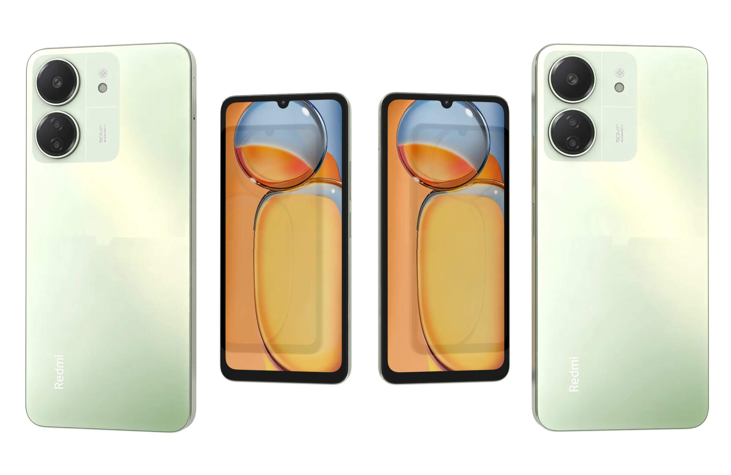 Xiaomi Redmi 13C All Colors - 3D Model by Rever_Art