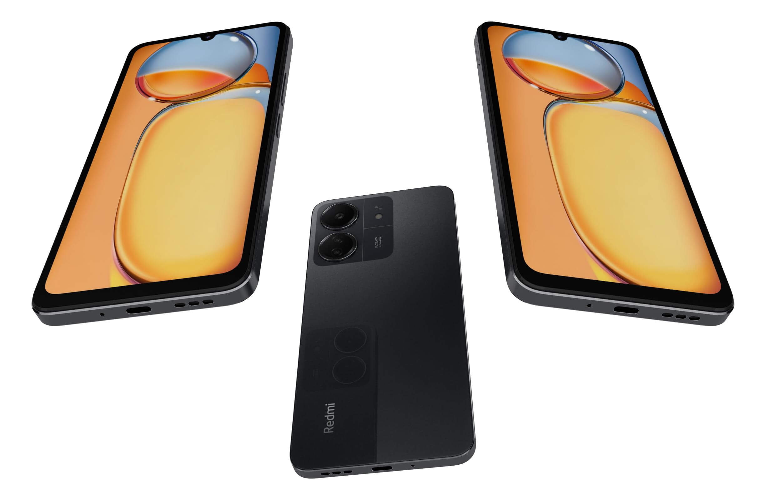 Xiaomi Redmi 13C All Colors - 3D Model by Rever_Art