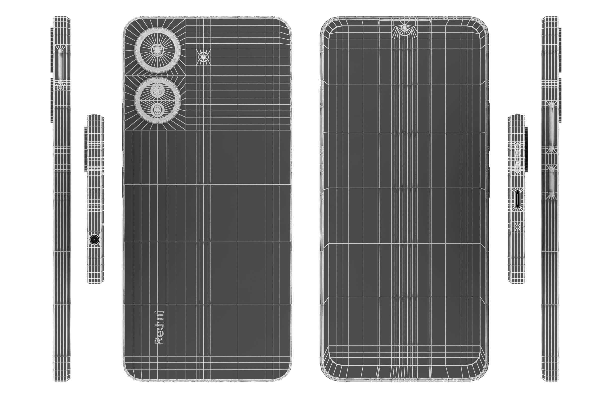 Xiaomi Redmi 13C All Colors - 3D Model by Rever_Art