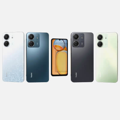 Xiaomi Redmi 13C All Colors - 3D Model by Rever_Art