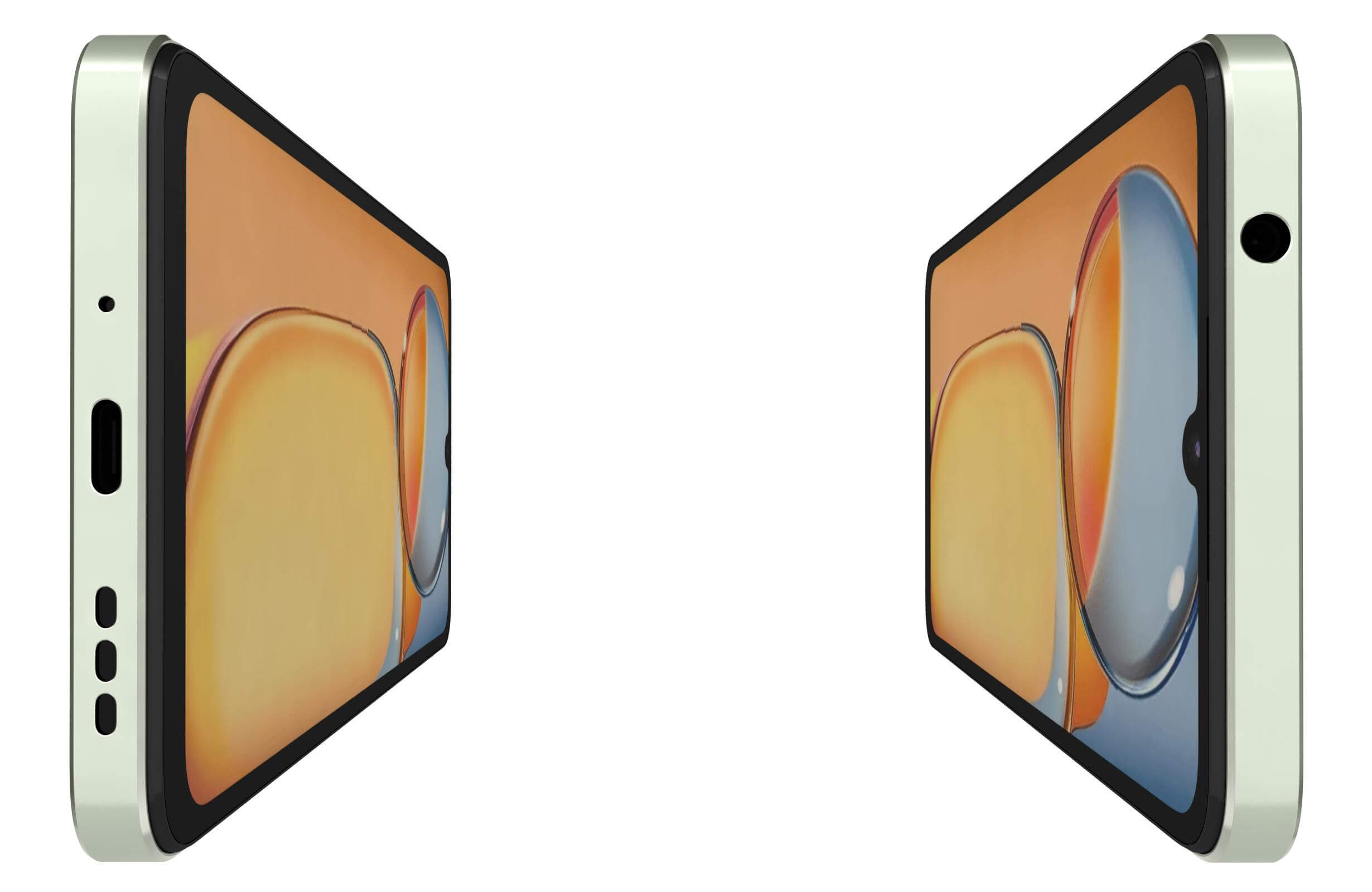 Xiaomi Redmi 13C Green - 3D Model by Rever_Art