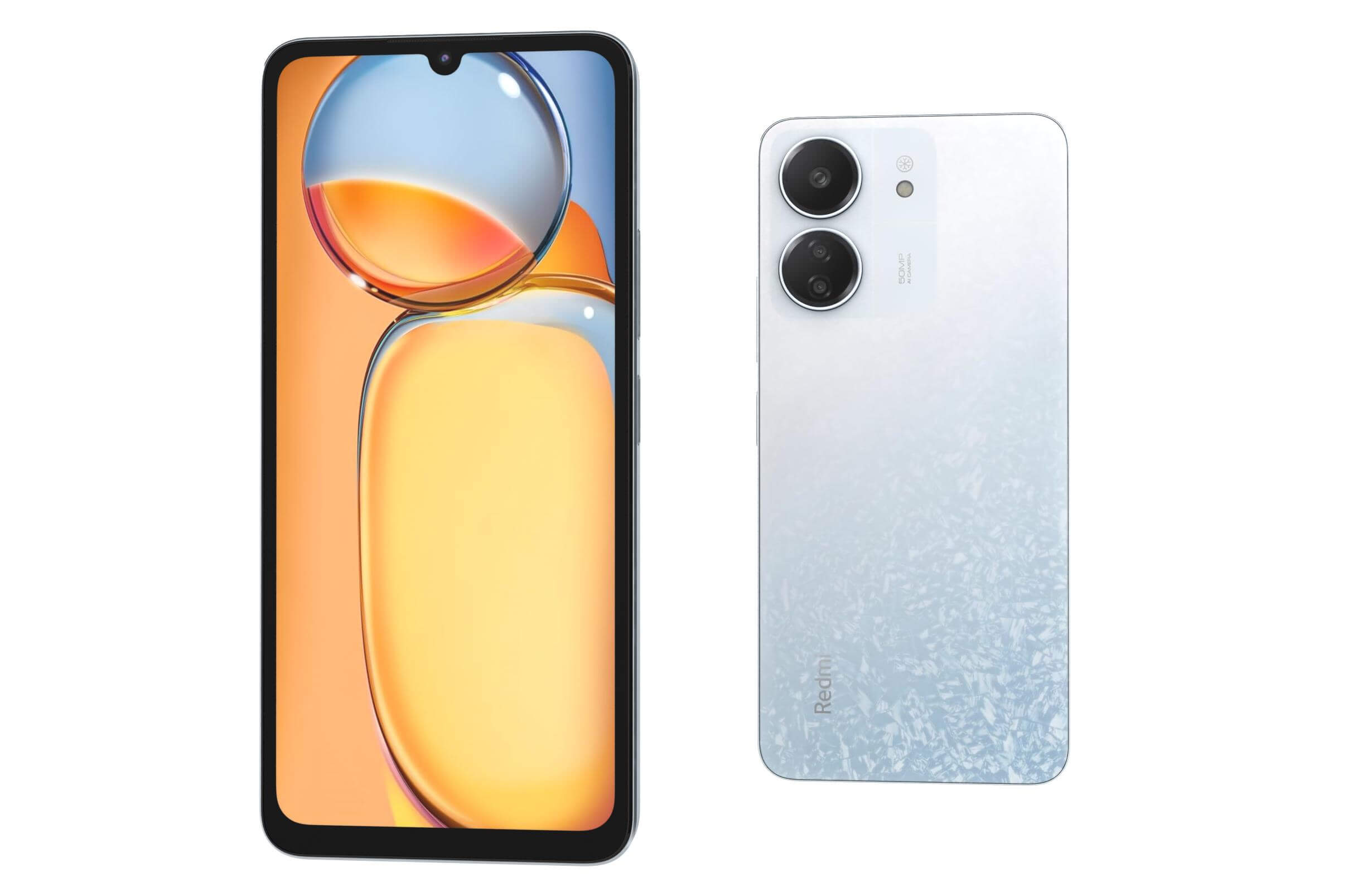 Xiaomi Redmi 13C White - 3D Model by Rever_Art