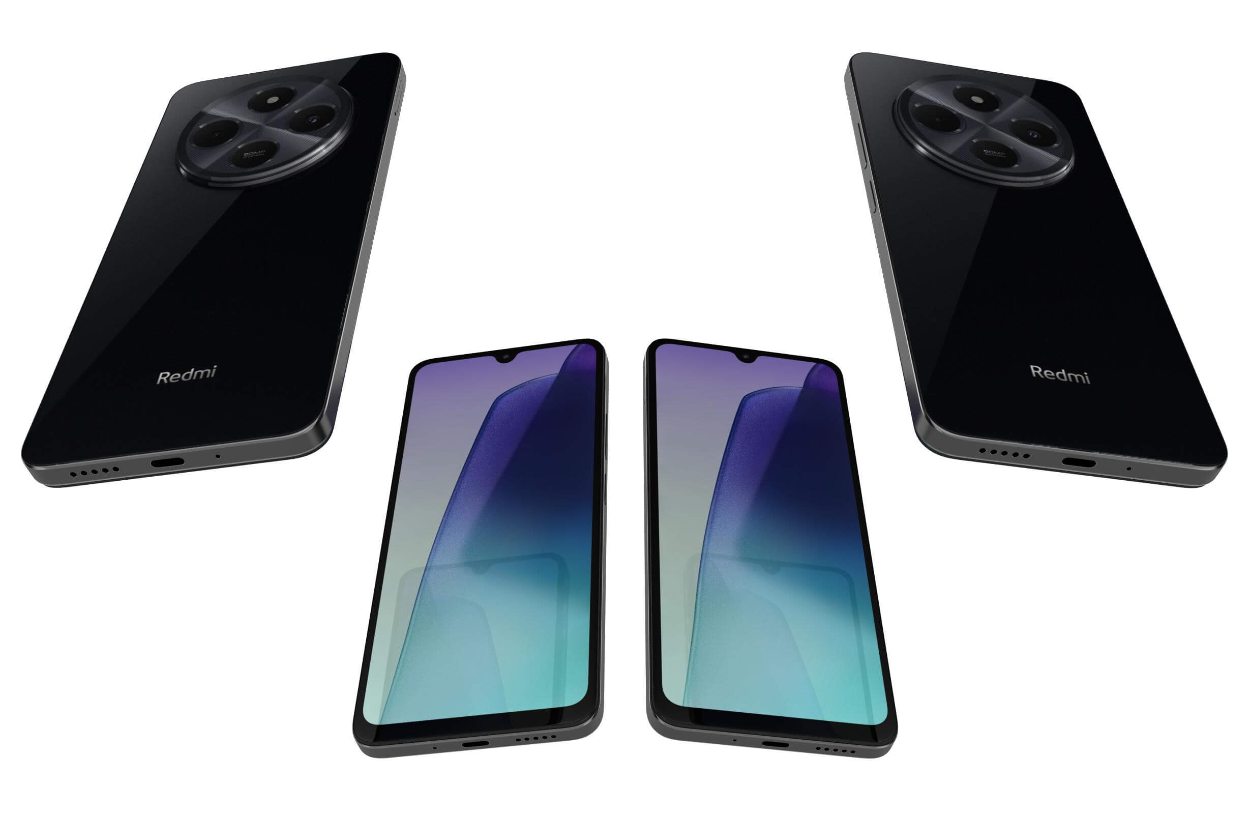 Xiaomi Redmi 14C All Colors - 3D Model by Rever_Art