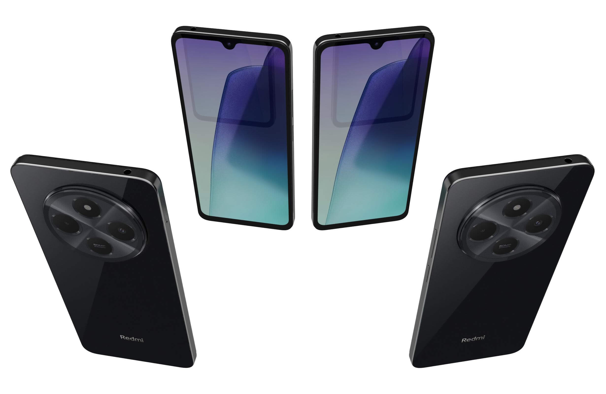 Xiaomi Redmi 14C Midnight Black - 3D Model by Rever_Art