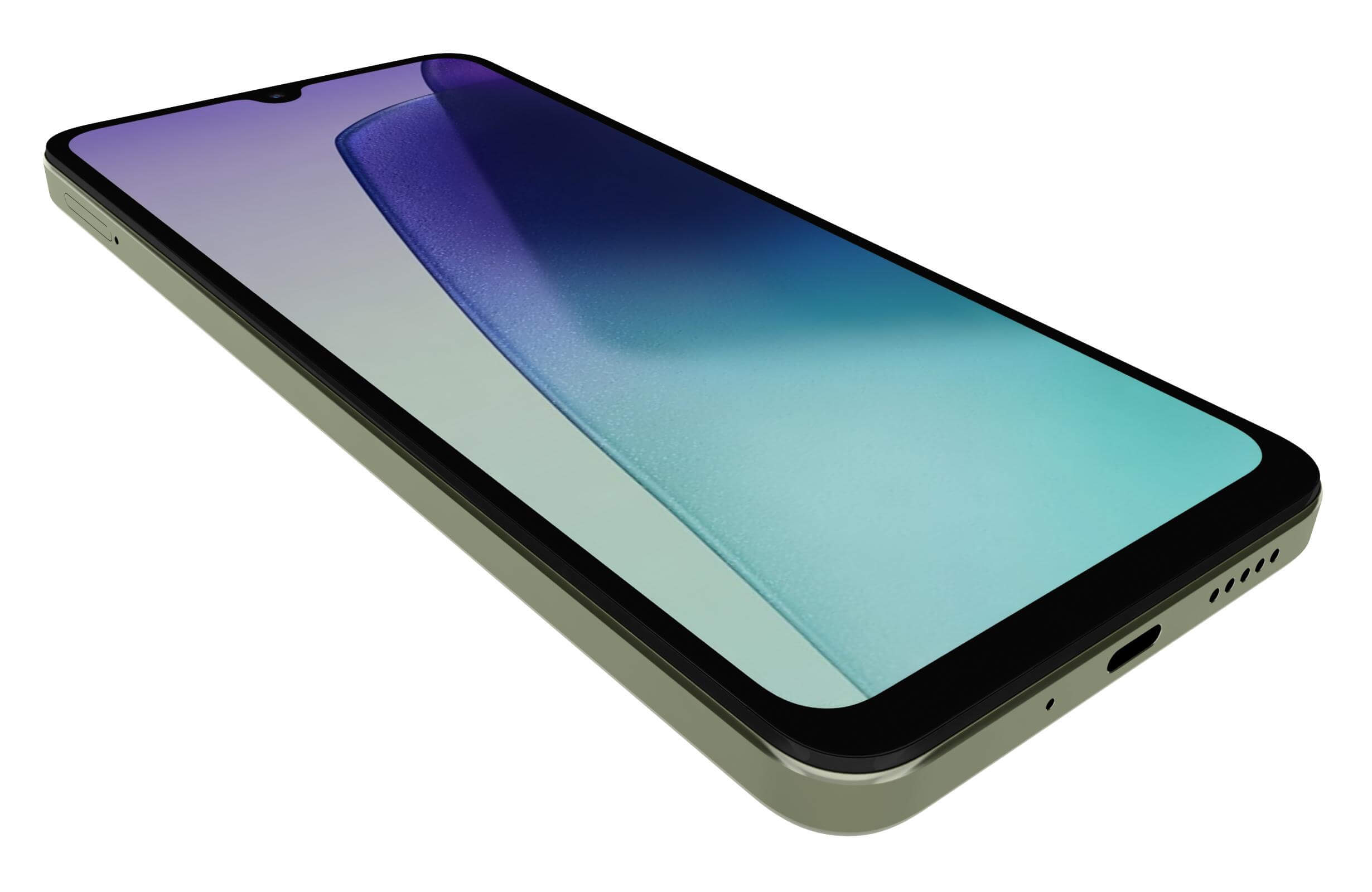Xiaomi Redmi 14C Sage Green - 3D Model by Rever_Art