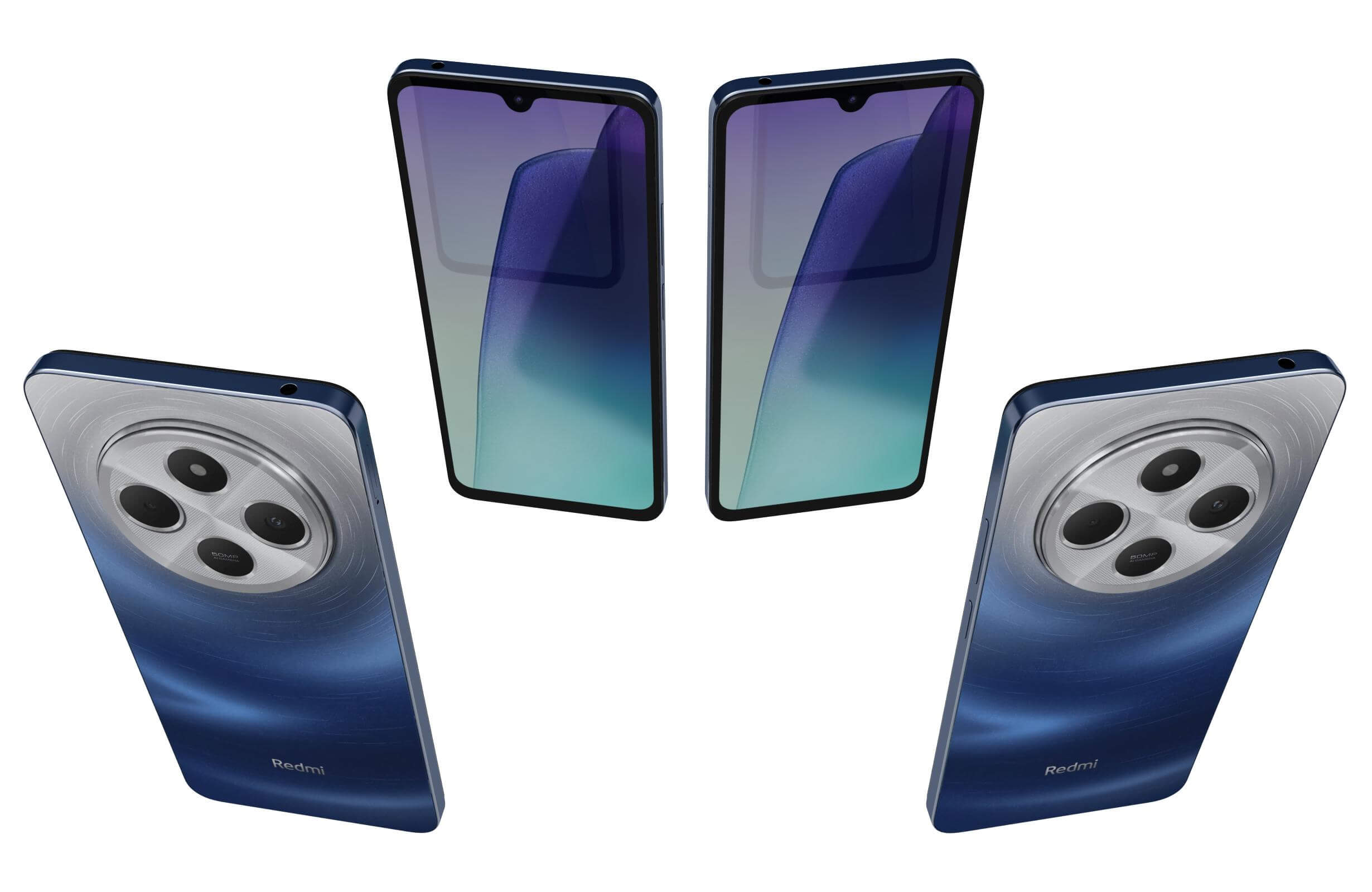 Xiaomi Redmi 14C Starry Blue - 3D Model by Rever_Art