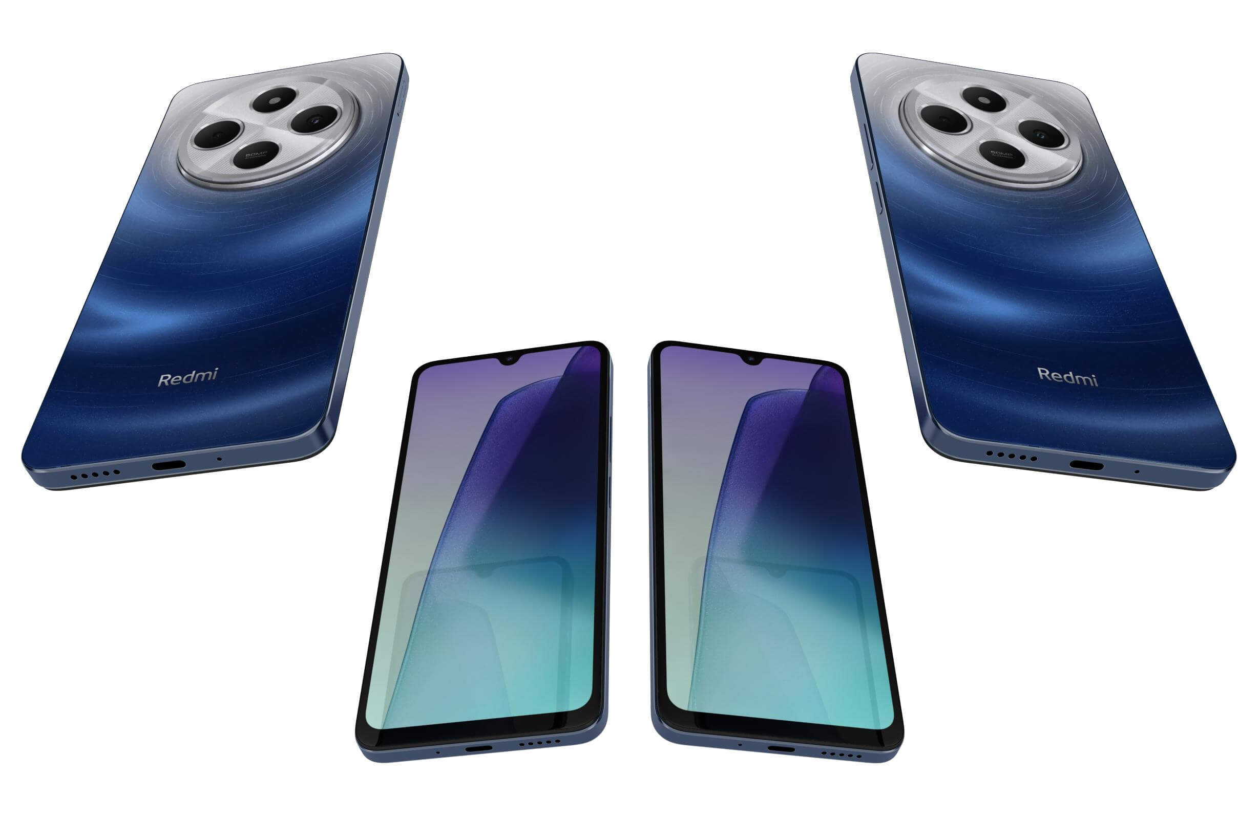 Xiaomi Redmi 14C Starry Blue - 3D Model by Rever_Art