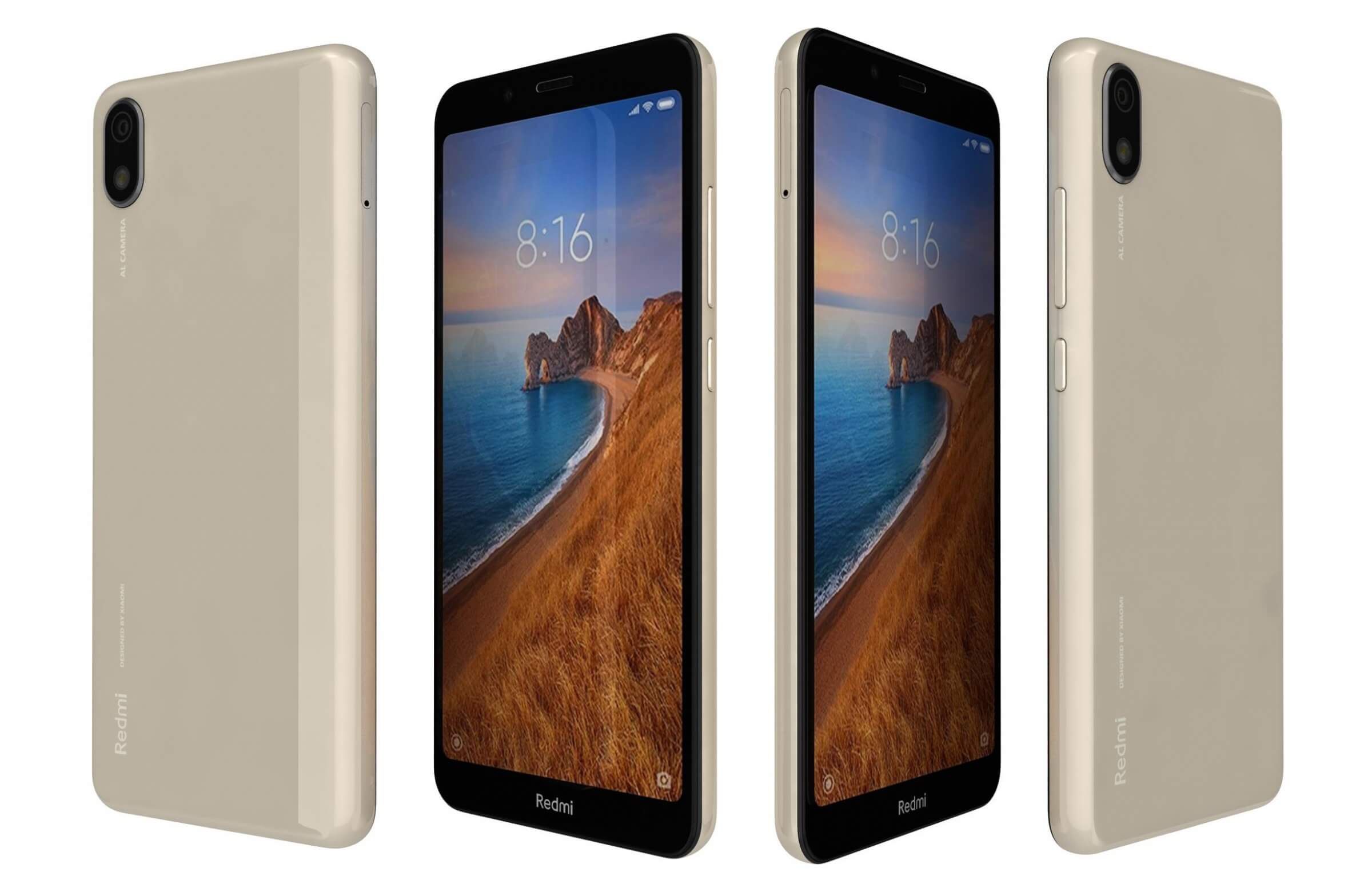 Xiaomi Redmi 7A All Colors - 3D Model by Rever_Art