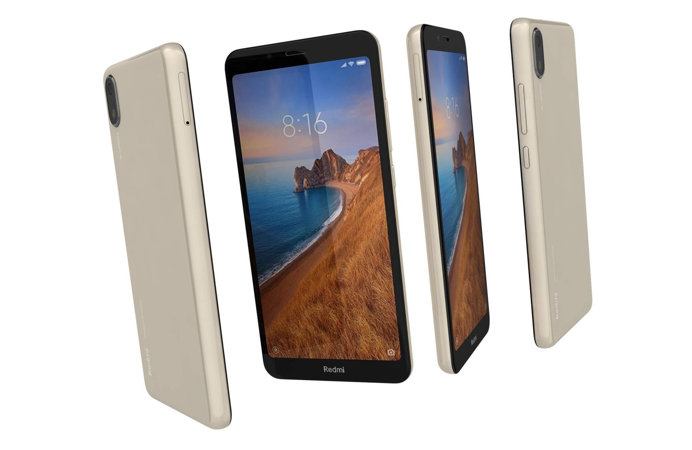 Xiaomi Redmi 7A All Colors - 3D Model by Rever_Art